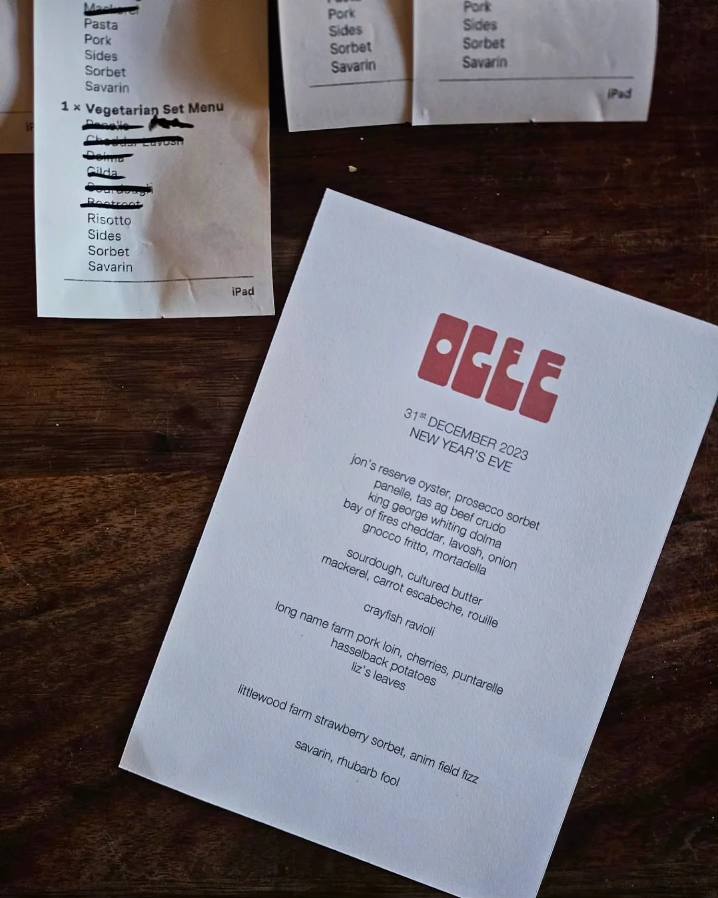 Ogee Hobart Food + Drinks