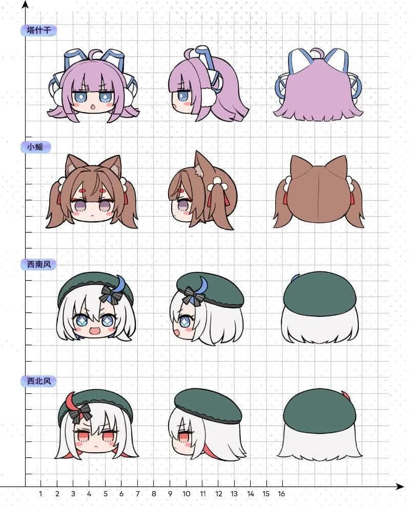 Azur Lane "2024 Summer Party" Series Chibi Head Plush — Animon Official