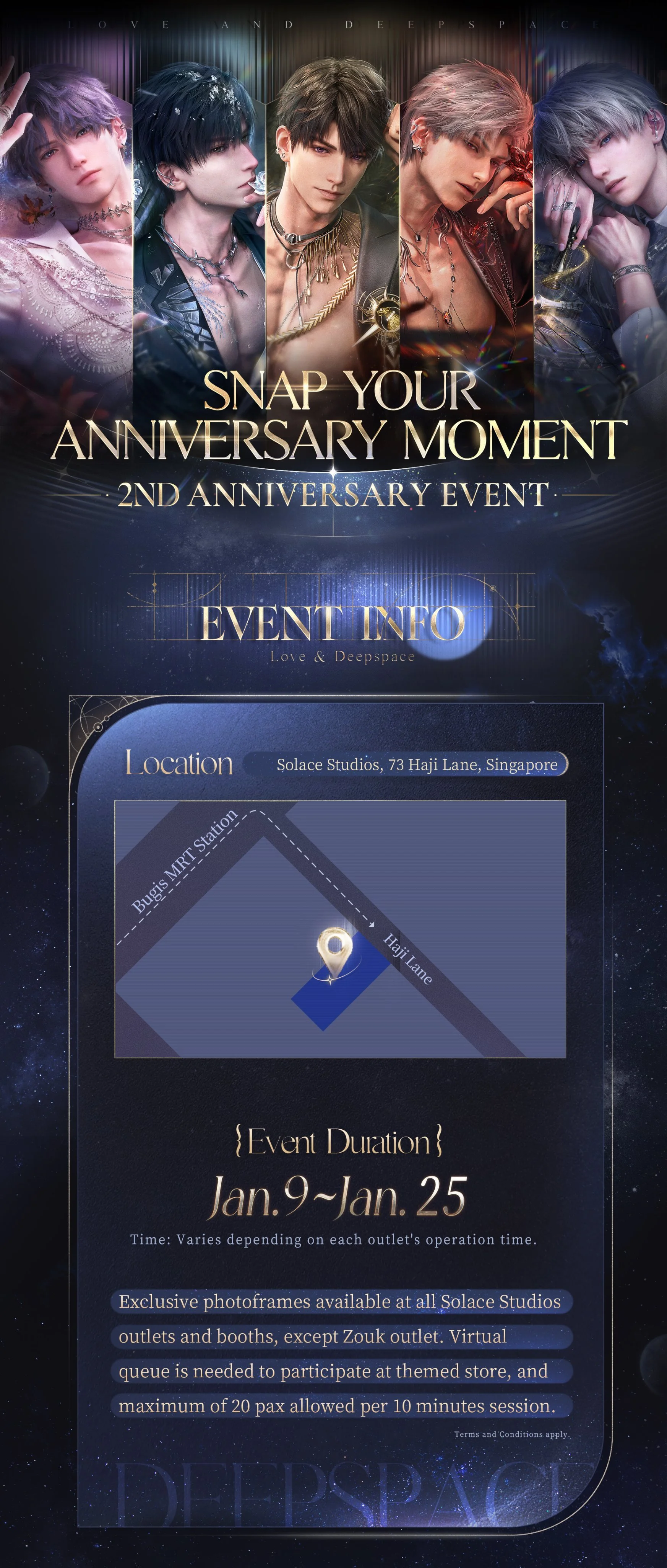 Love and Deepspace X Solace Studios Exclusive Photoframes arrive in ...