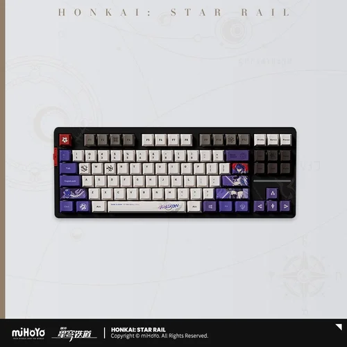 *Preorder* Honkai: Star Rail Kafka RGB Mechanical Keyboard 108/87 TKL ...