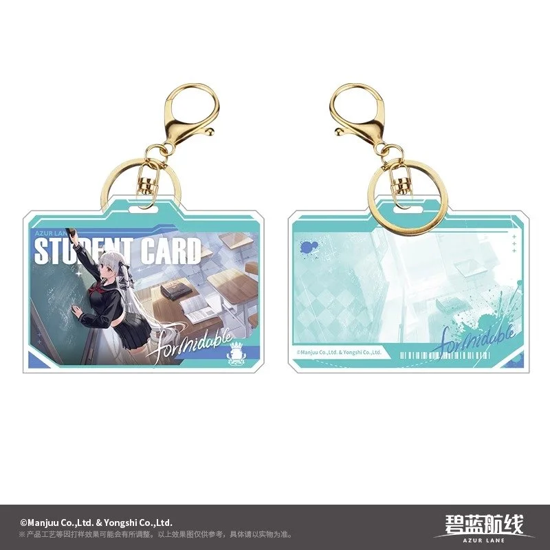 Azur Lane x Don Quijote JP Collaboration Gyaru themed Acrylic Keychain ...