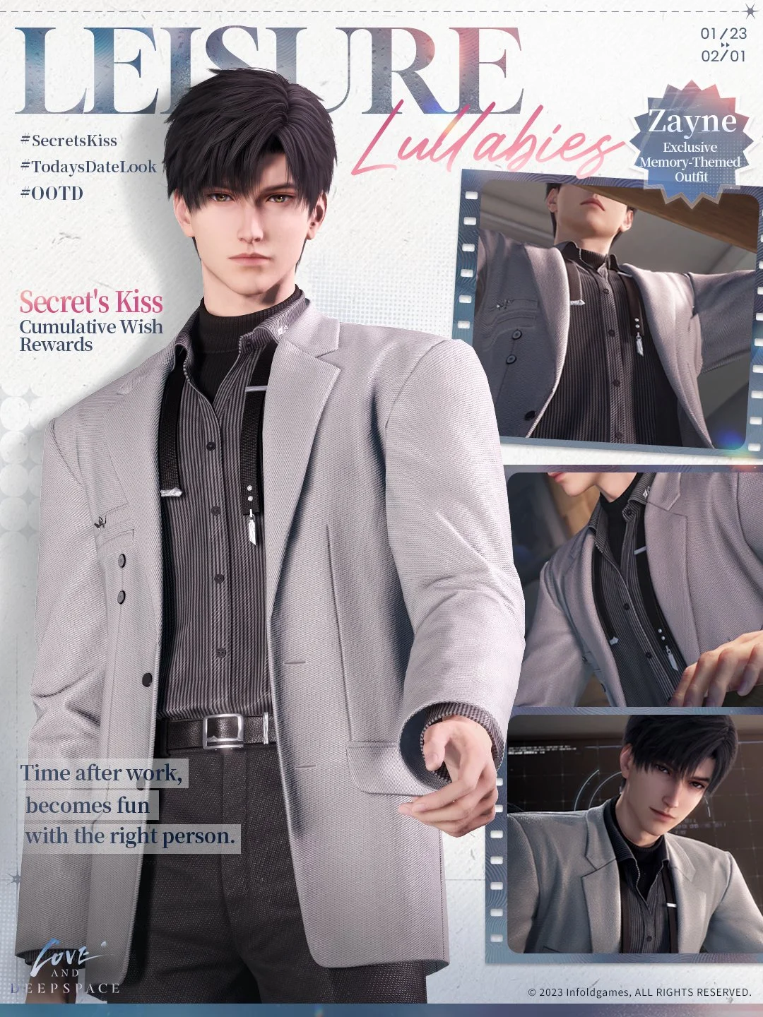 Love and Deepspace | The New 5-Star Memory Limited Wish Pool [Zayne ...