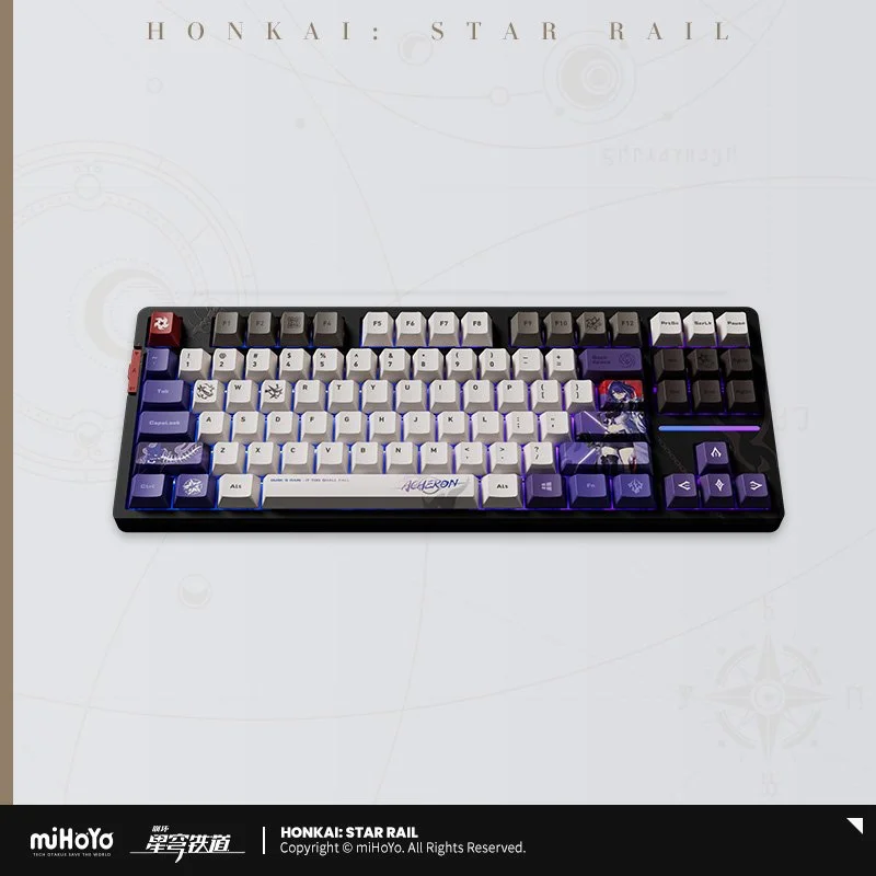 *Preorder* Honkai: Star Rail Kafka RGB Mechanical Keyboard 108/87 TKL ...