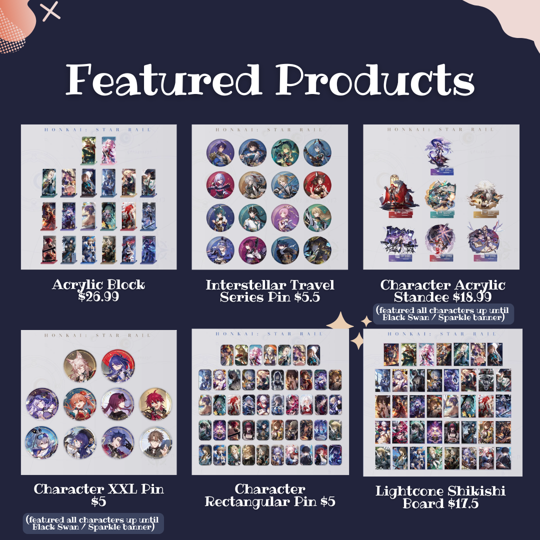 Honkai: Star Rail Official Merchandise | Licensed Hoyoverse Distributor ...