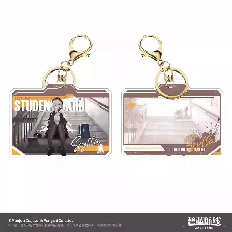 Azur Lane x Don Quijote JP Collaboration Gyaru themed Acrylic Keychain ...