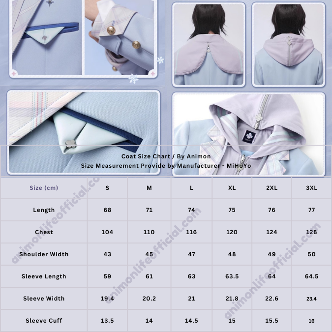 *Pre-order* Honkai: Star Rail March 7th Theme Coat — Animon Official