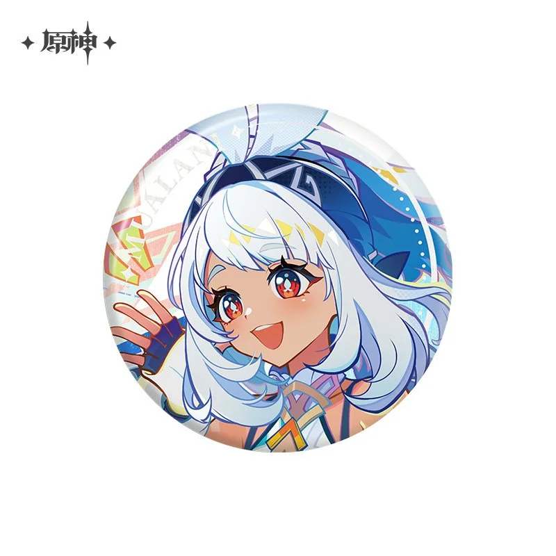Genshin Impact x Lawson Collab Chibi Acrylic Standee + Pin + Sticker ...