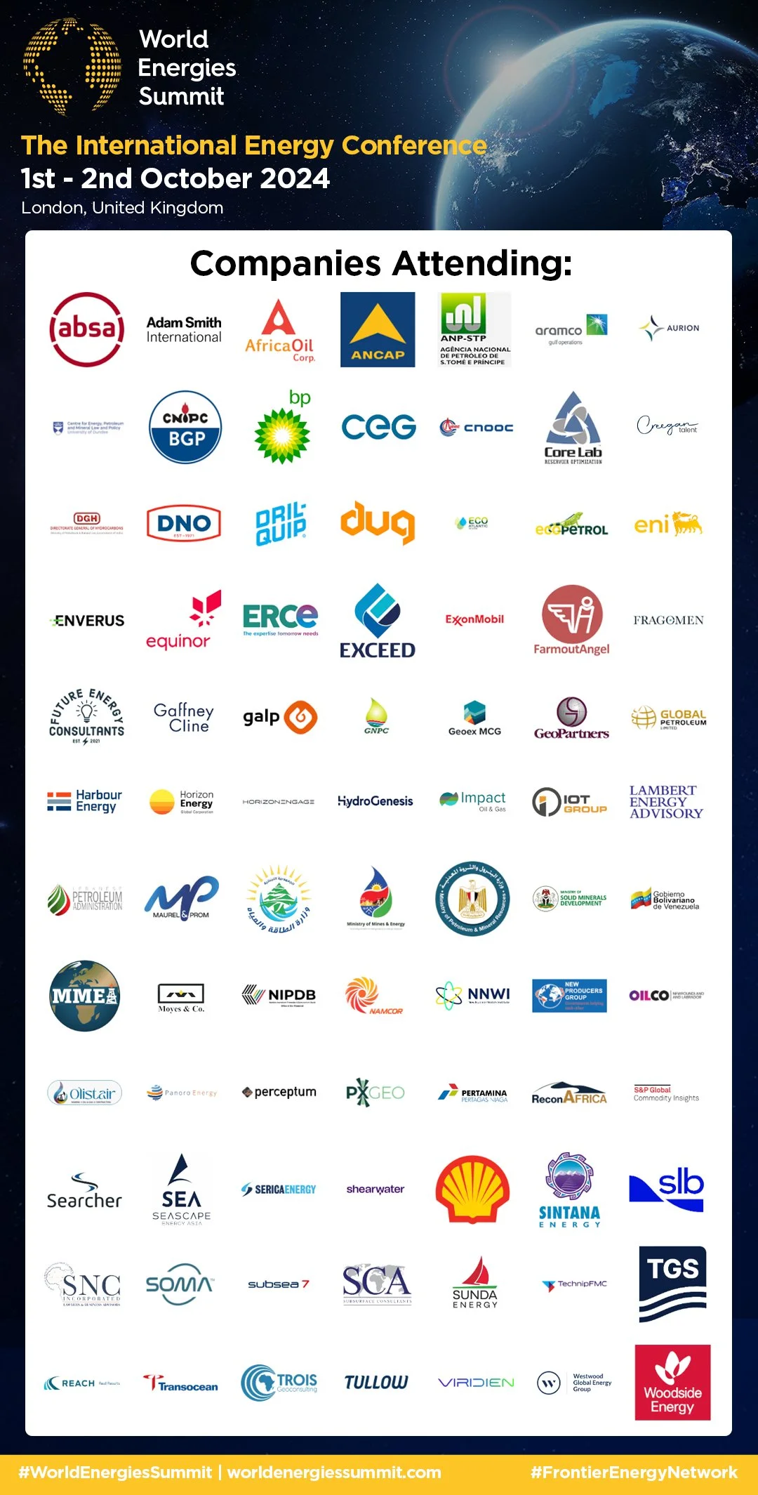 Who's Attending the World Energies Summit 2024 | The World Upstream ...