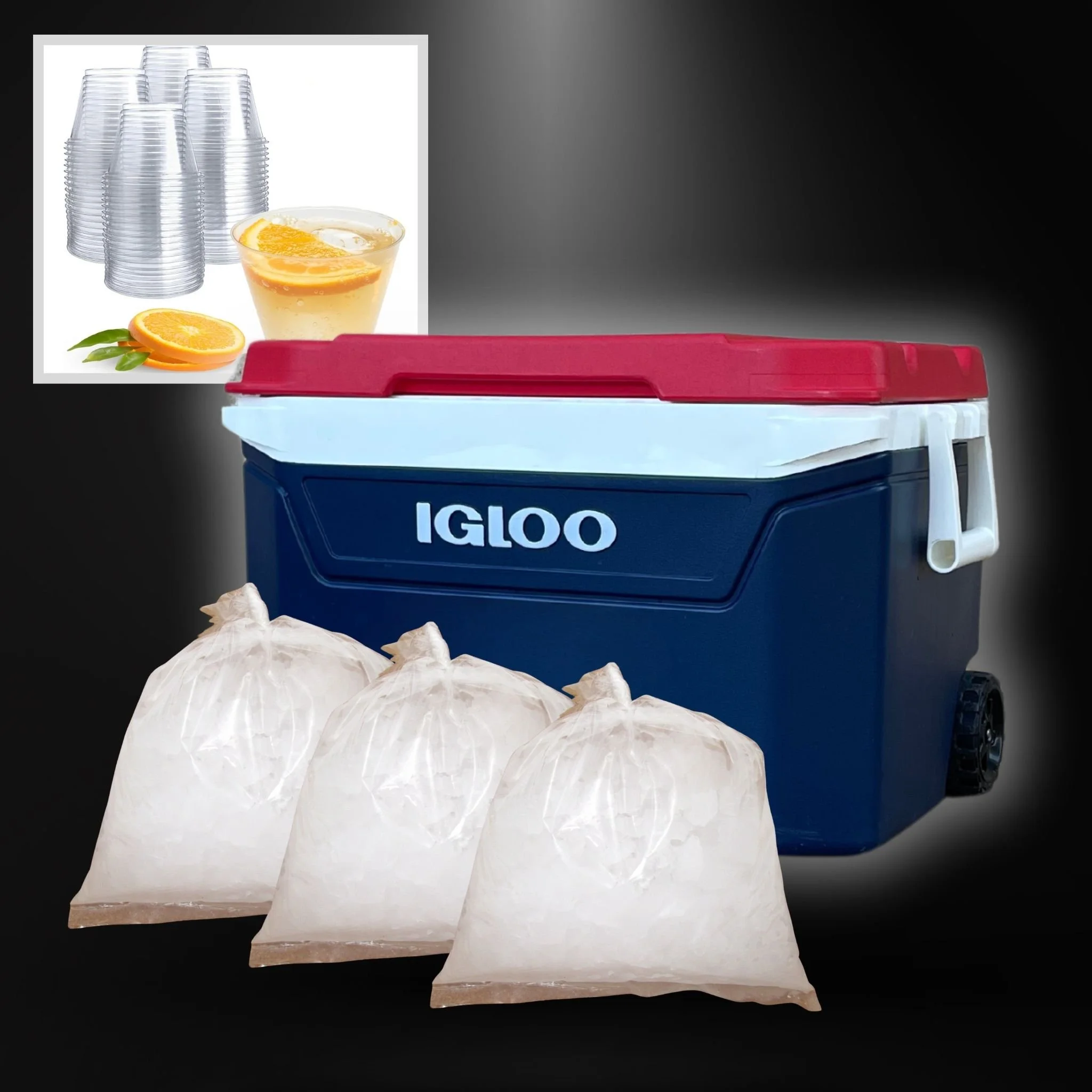 Cups and Ice Package — The Daiquiri Box