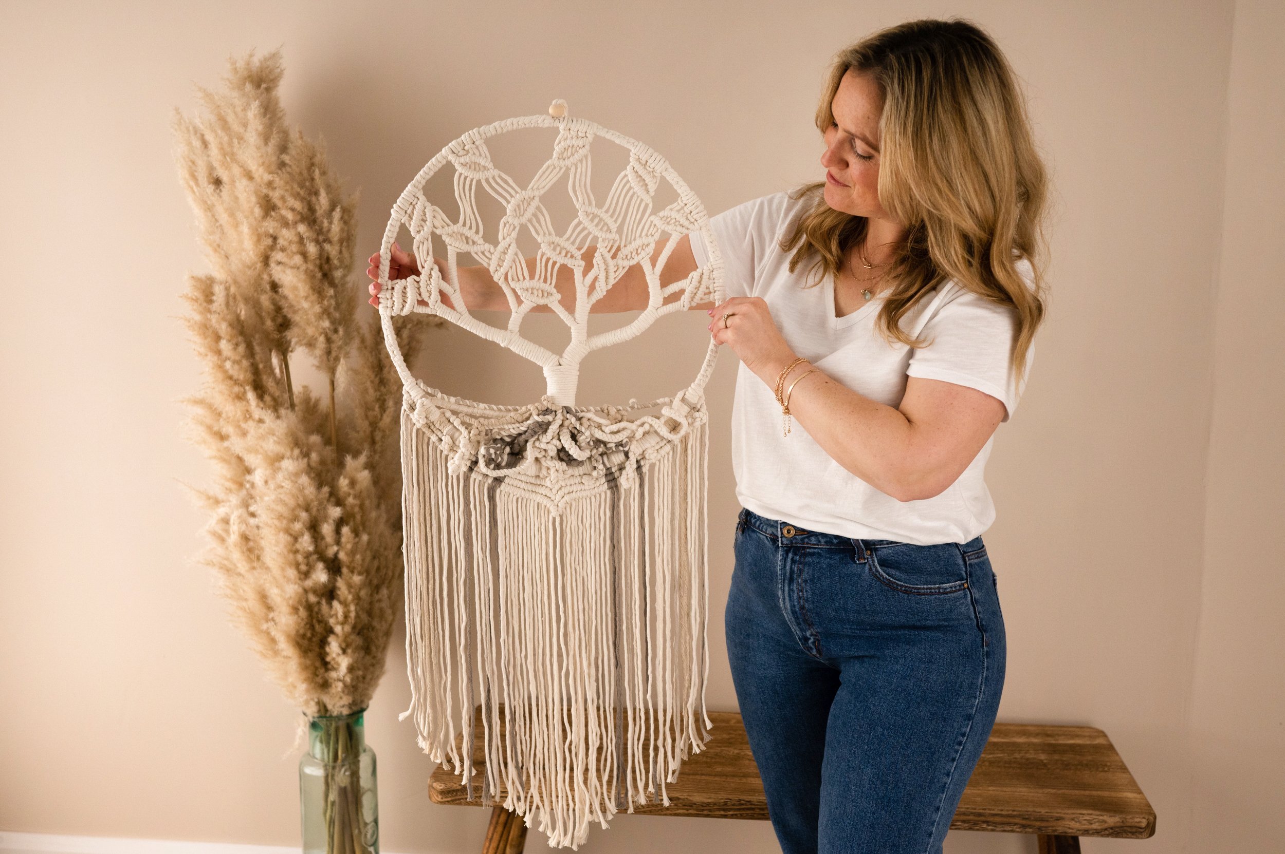 Gra Agus Sonas Creations, Macrame Art by Christina Carrick, Ireland - Home