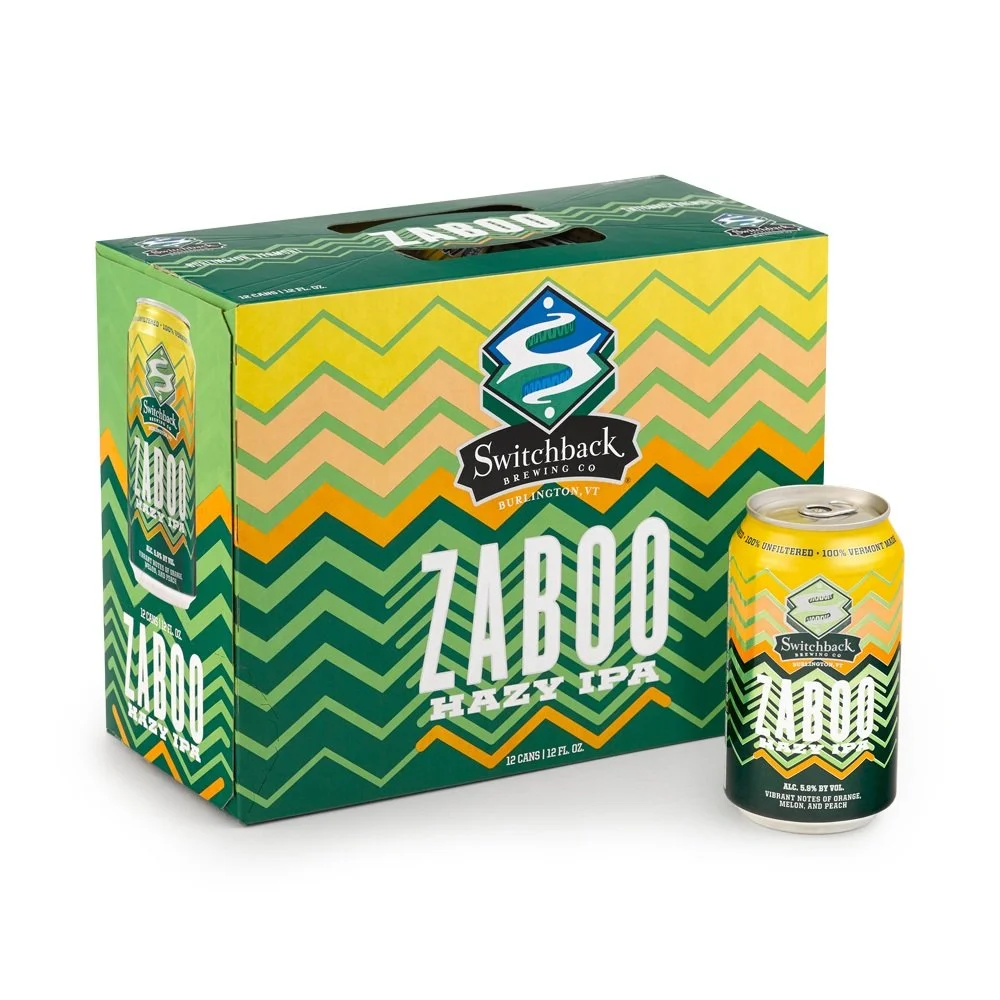 Zaboo Hazy IPA — Switchback Brewing Co.