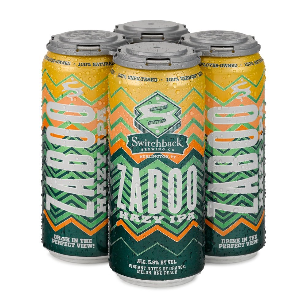 Zaboo Hazy IPA — Switchback Brewing Co.