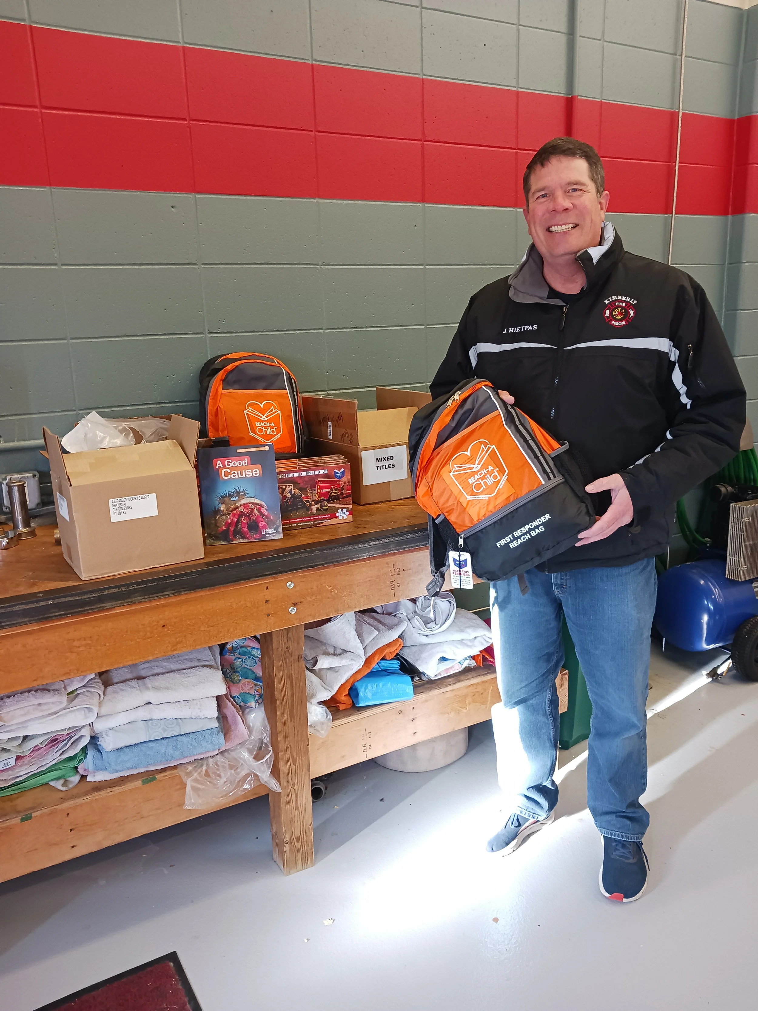 New Delivery - Kimberly Fire Department — Reach-A-Child