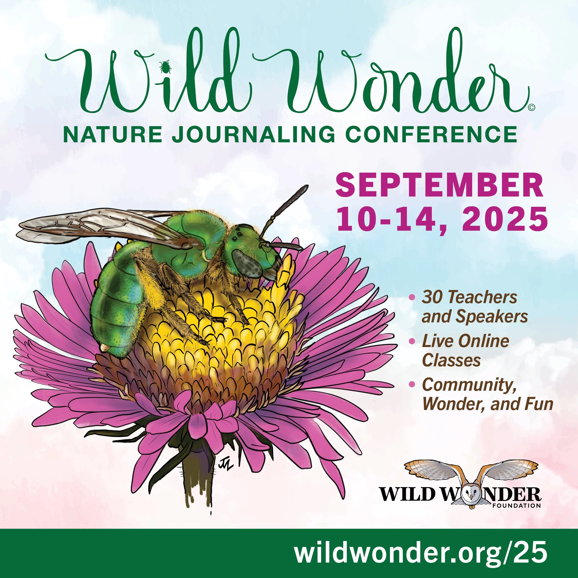 About the Wild Wonder Nature Journaling Conference — Wild Wonder Foundation