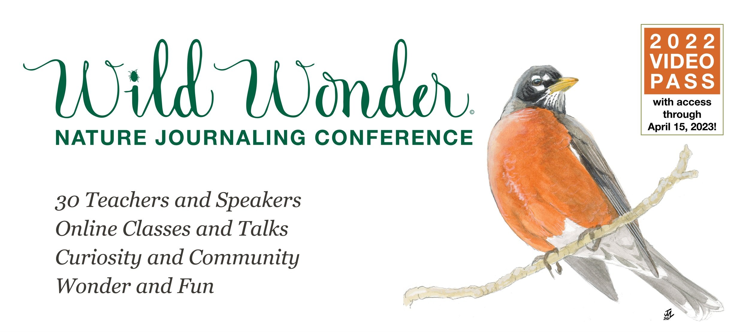 2022 Wild Wonder Nature Journaling Conference Video Pass — Wild Wonder ...