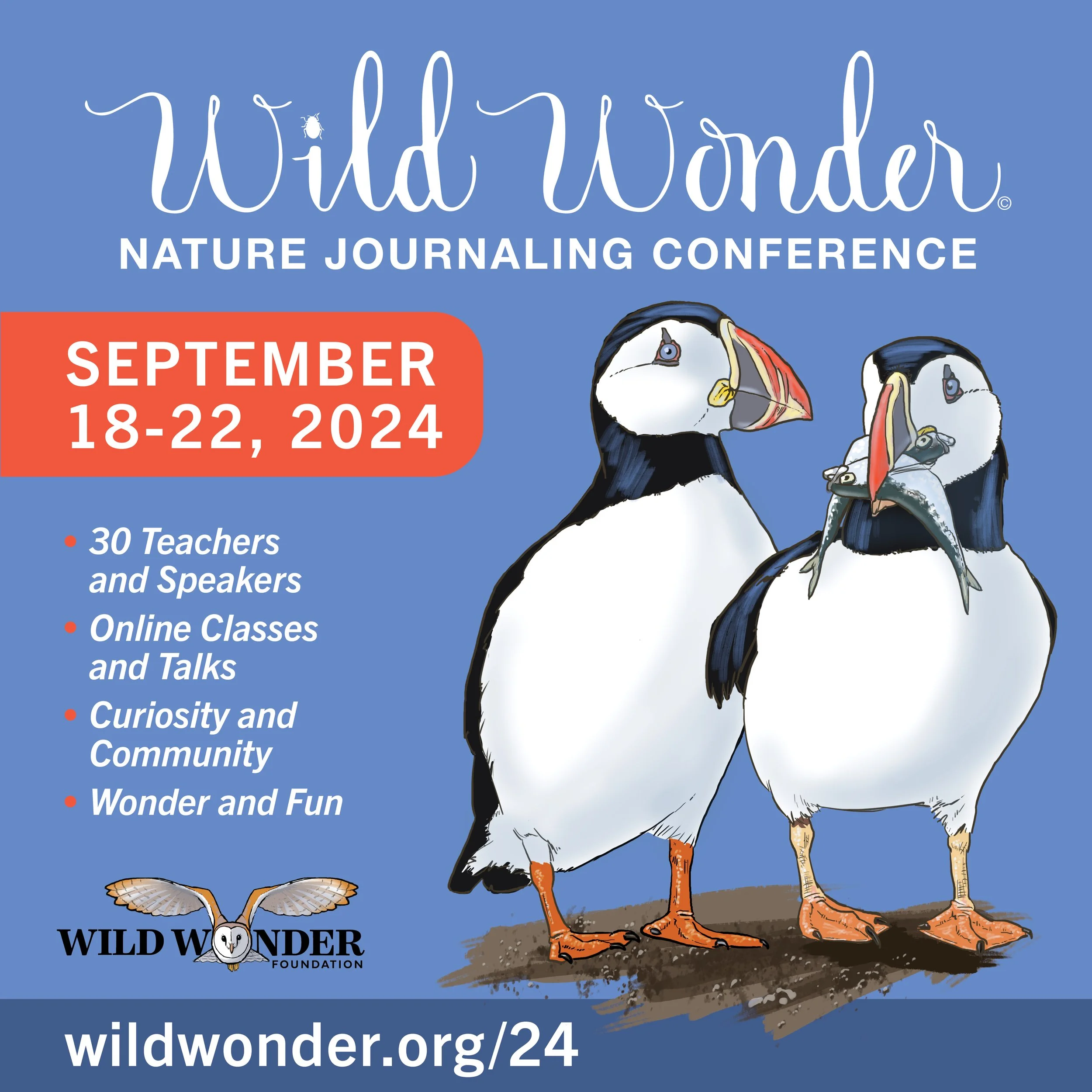 About the Wild Wonder Nature Journaling Conference — Wild Wonder Foundation