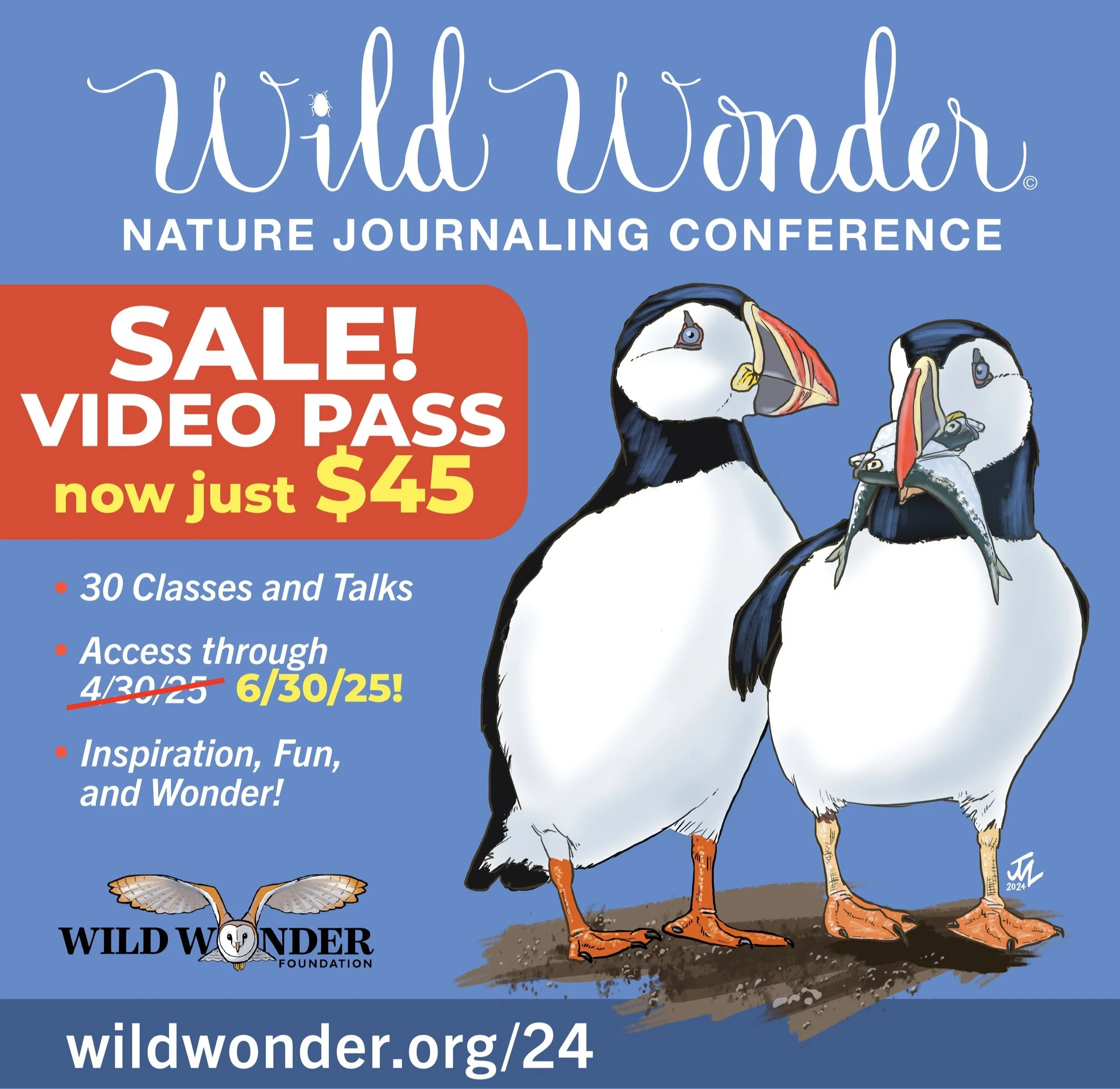 2024 Wild Wonder Nature Journaling Conference — Wild Wonder Foundation
