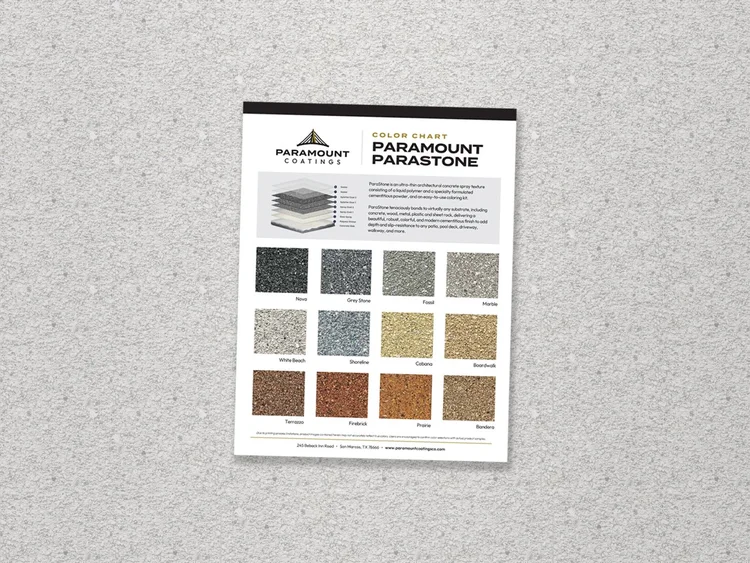 Color Charts — Paramount Coatings