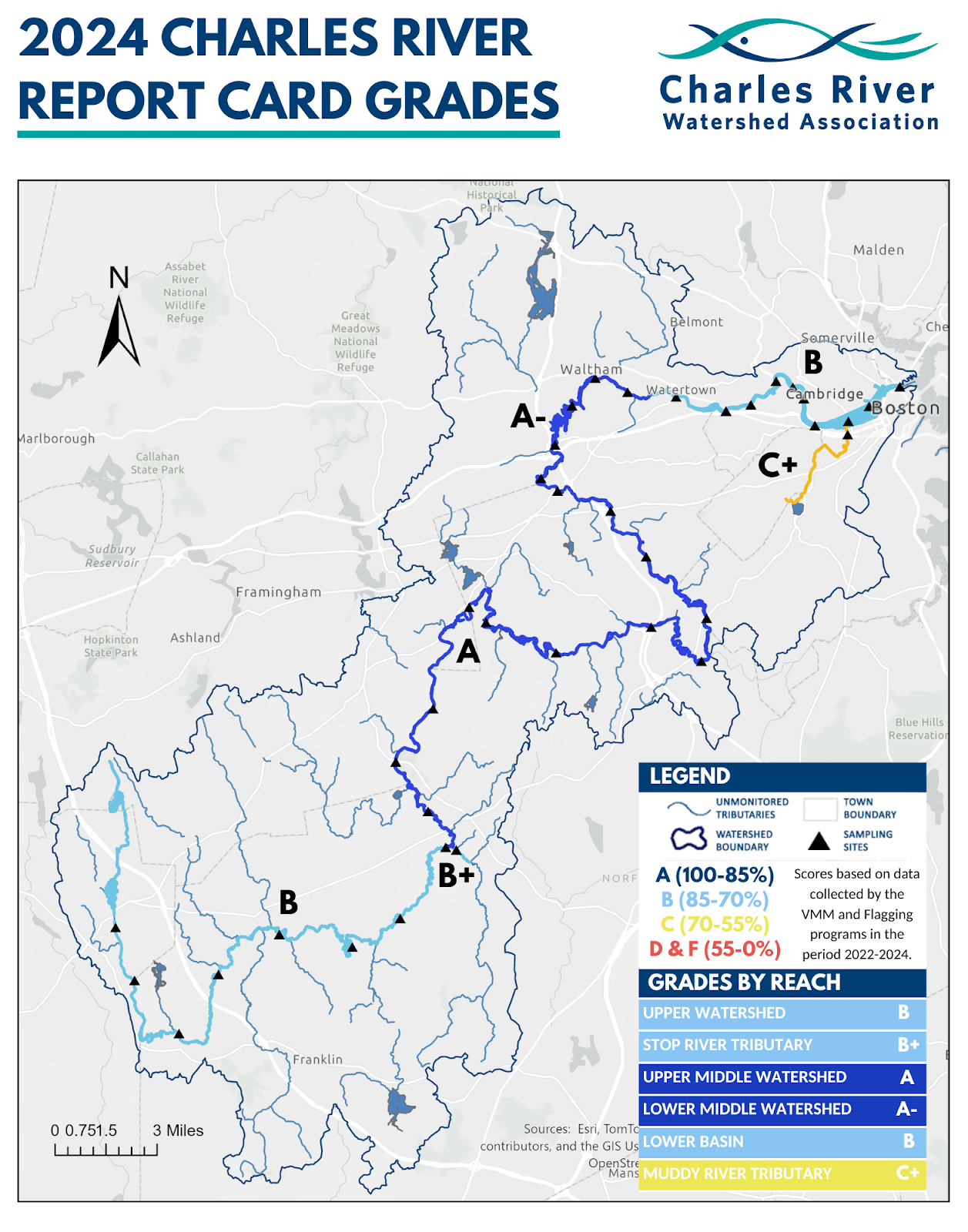 Local Watershed Groups Announce 2024 Water Quality Report Card Grades ...