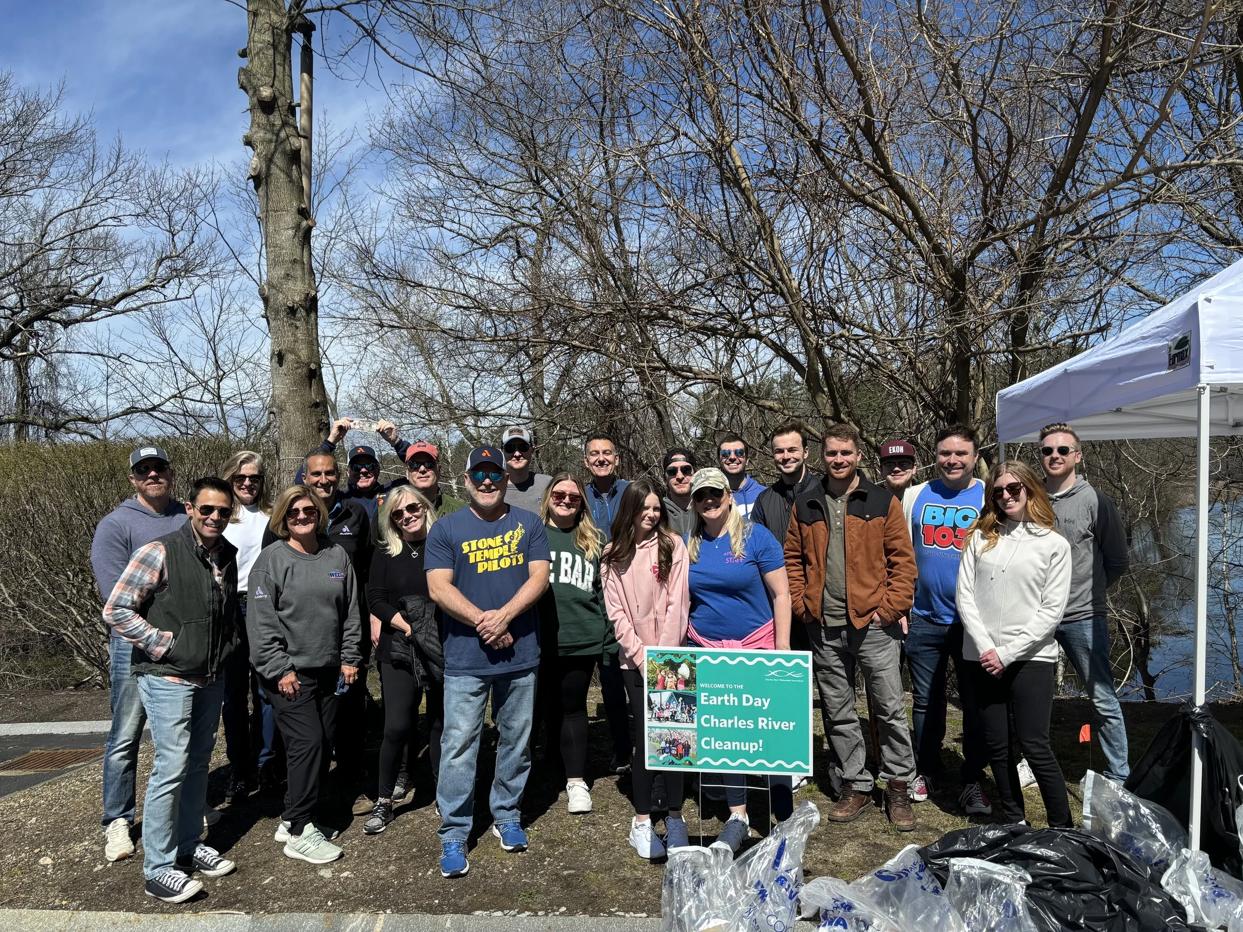 Earth Day Cleanup — Charles River Watershed Association
