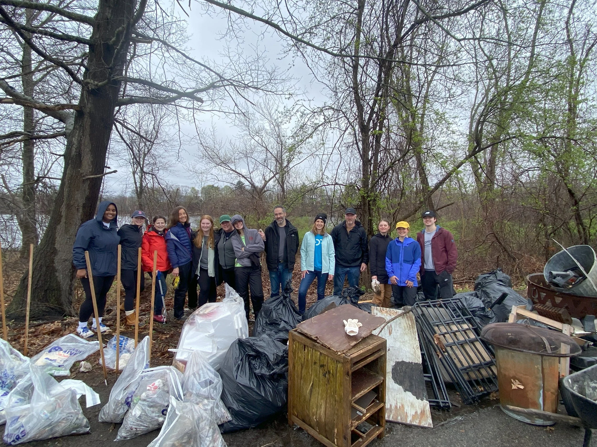 Earth Day Cleanup — Charles River Watershed Association