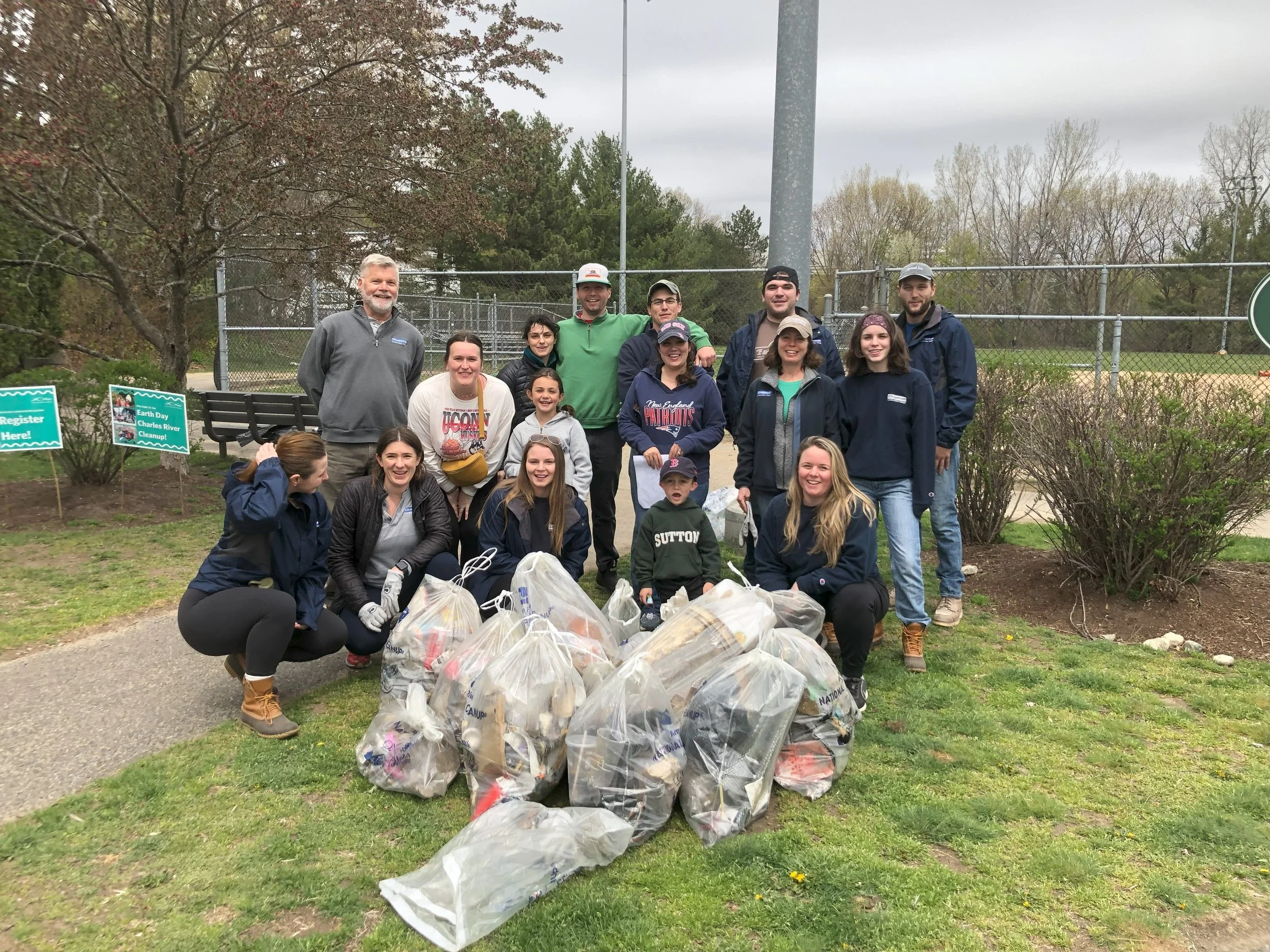 Earth Day Cleanup — Charles River Watershed Association