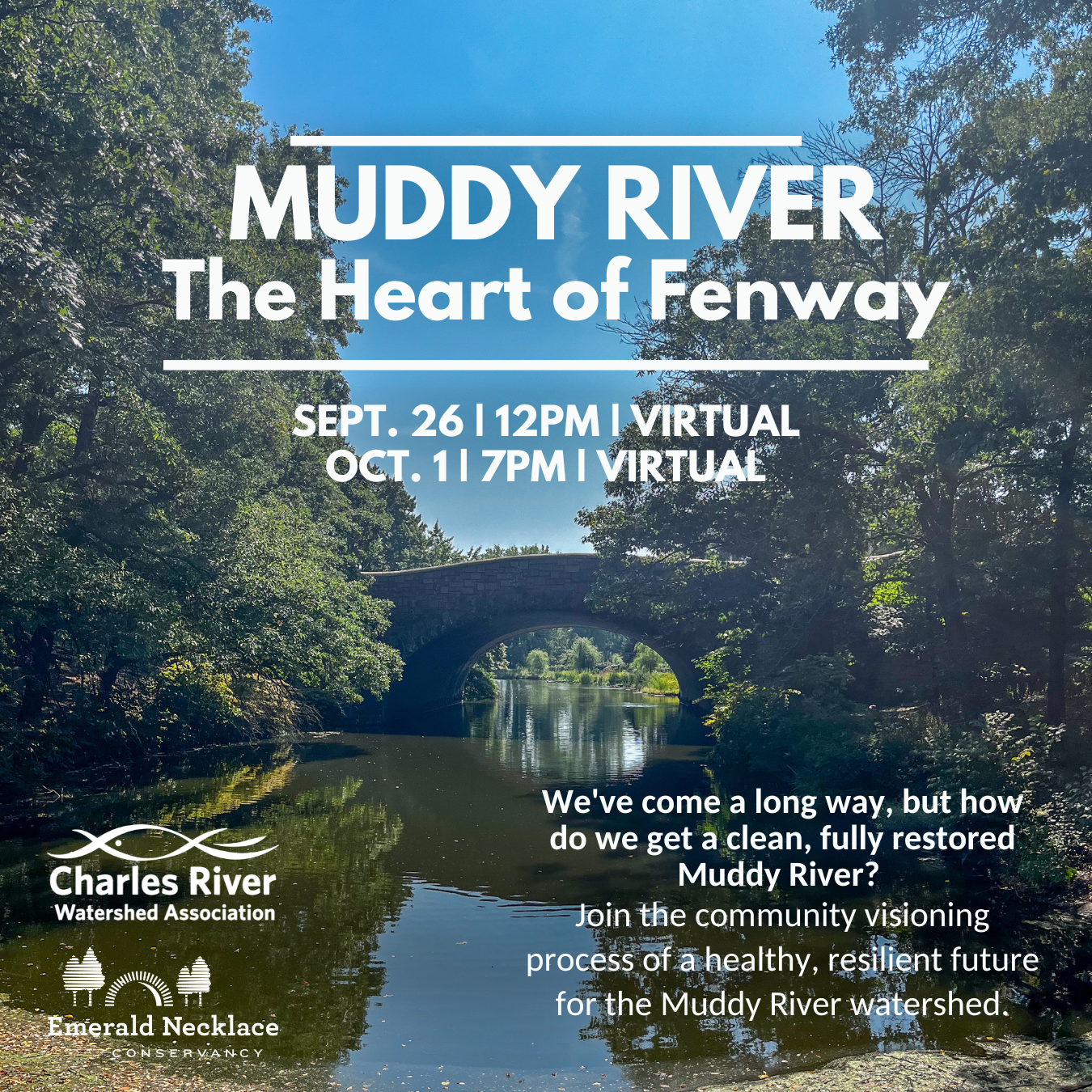 Muddy River: The Heart of Fenway — Charles River Watershed Association
