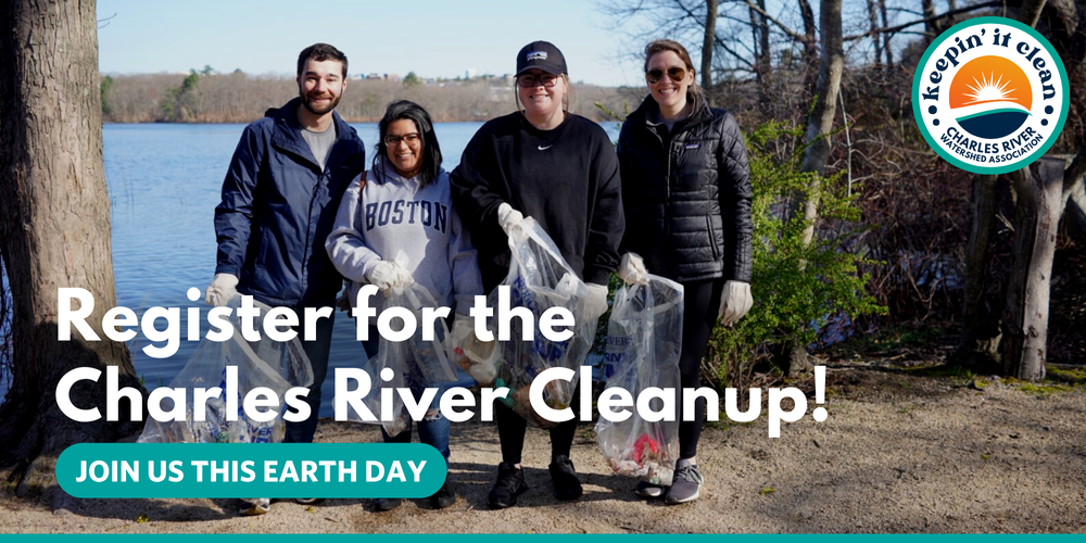 2024 EARTH DAY CHARLES RIVER CLEANUP — Charles River Watershed Association