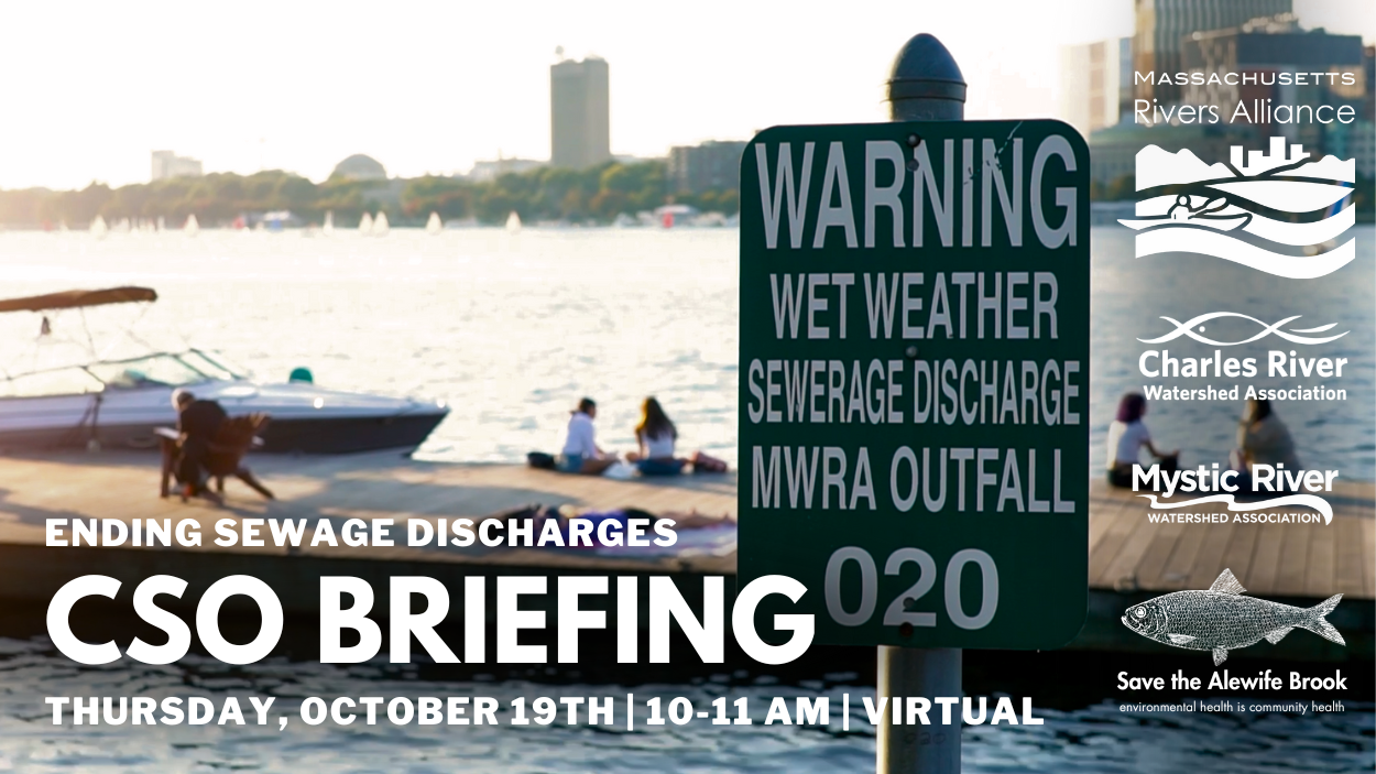 CSO Briefing: Ending Sewage Discharges in Rivers — Charles River ... CSO Briefing: Ending Sewage Discharges in Rivers — Charles River ...