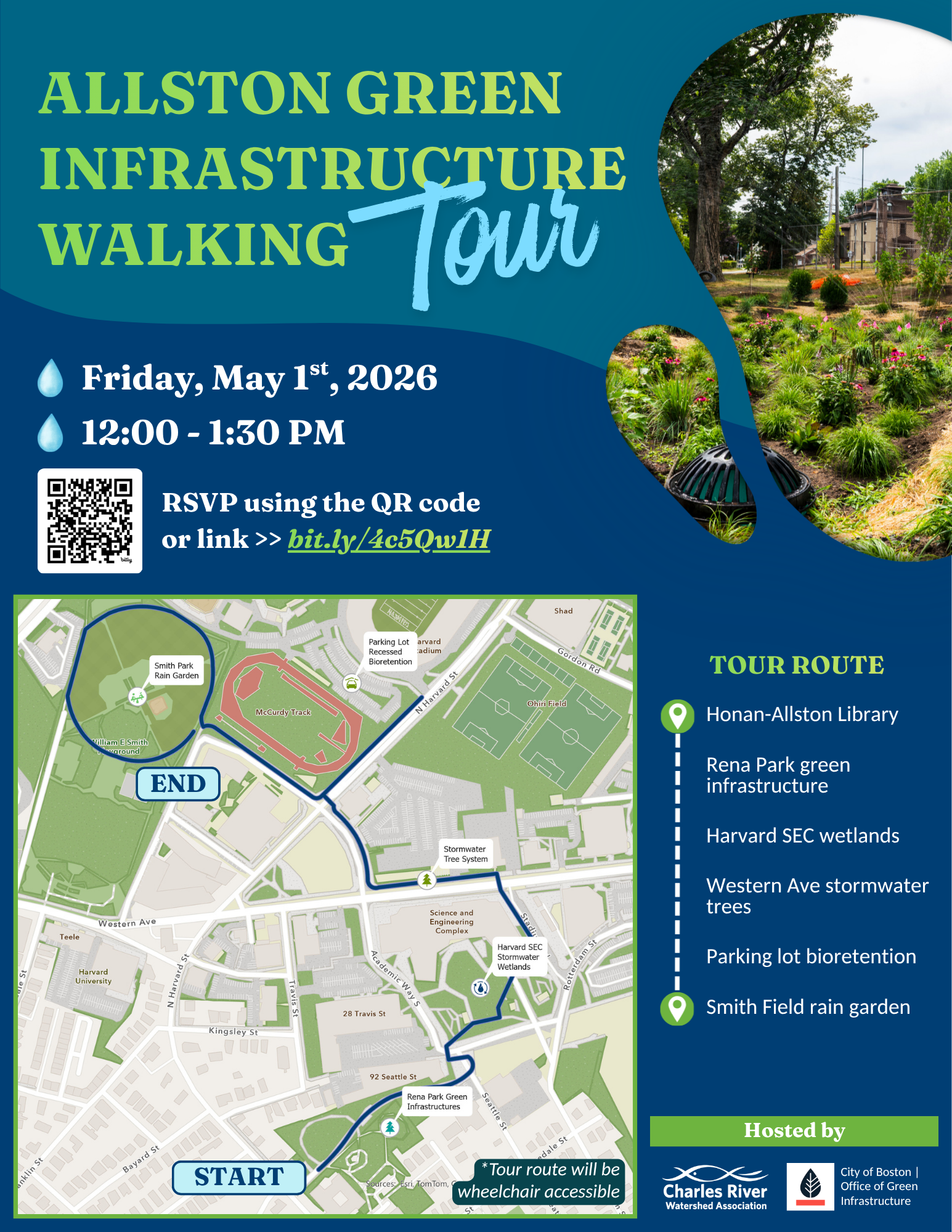 Allston Green Infrastructure Walking Tour — Charles River Watershed ...