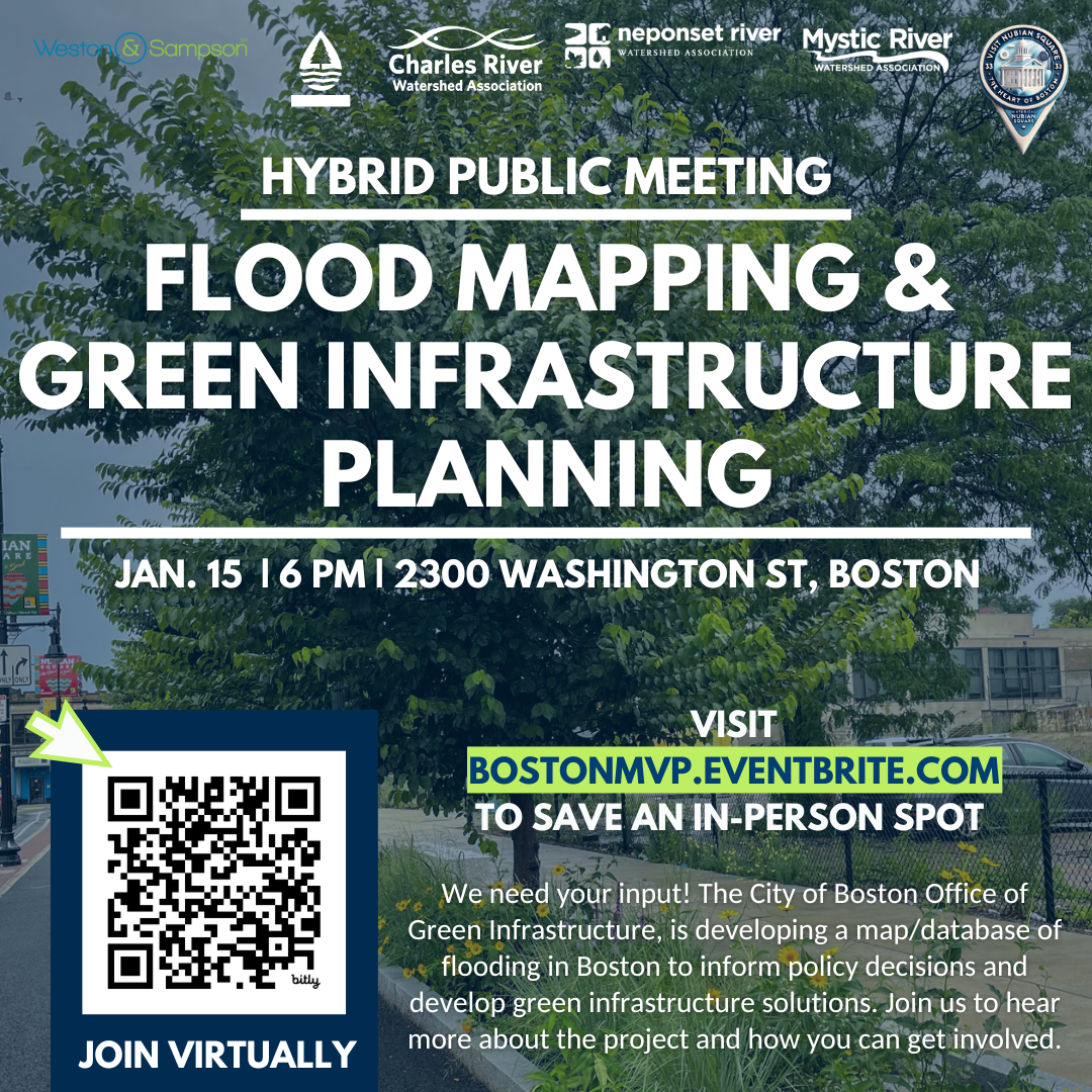 Flood Mapping and Green Infrastructure Planning — Charles River ...