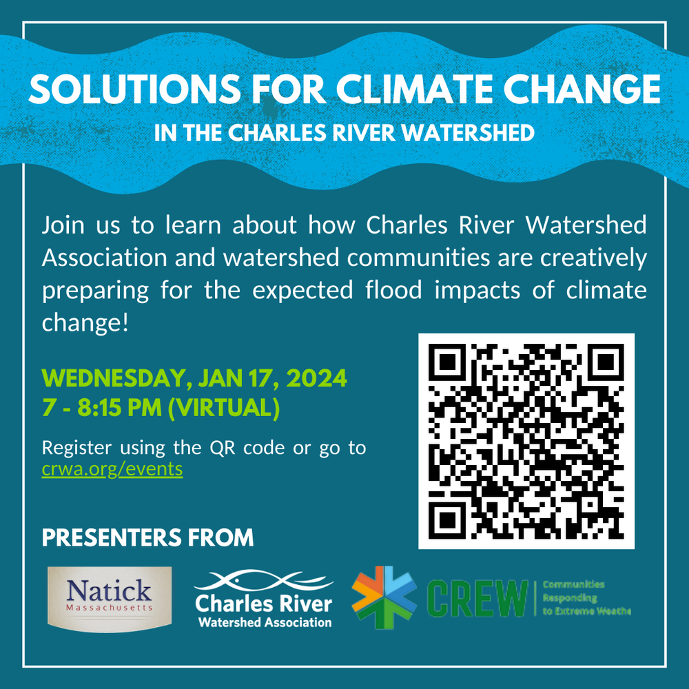 Solutions for Climate Change — Charles River Watershed Association