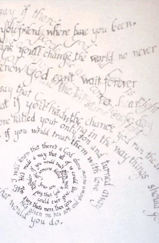 calligraphy project — Norman Ed