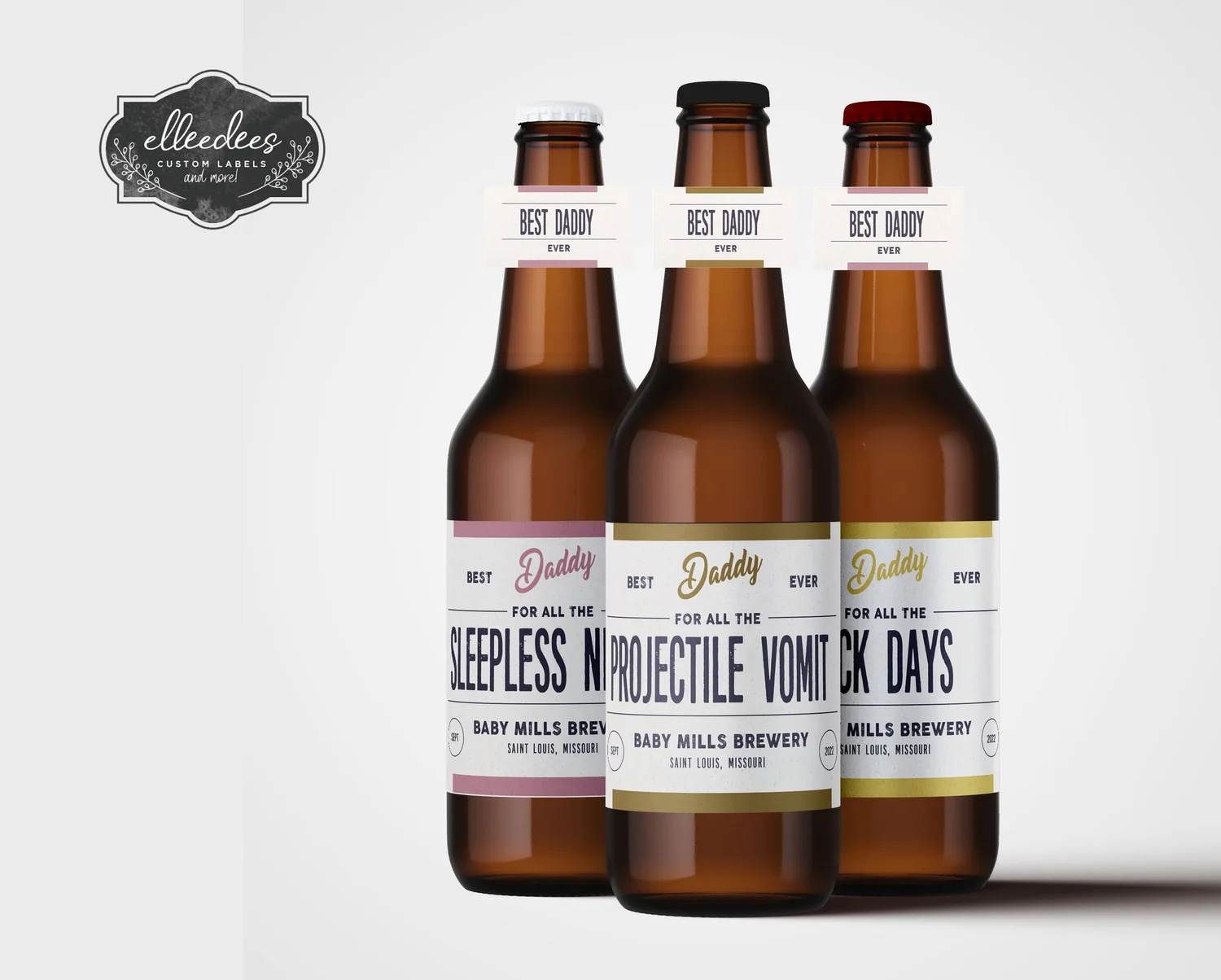 Custom Picture Stickers for Beer — Elleedees Custom Labels