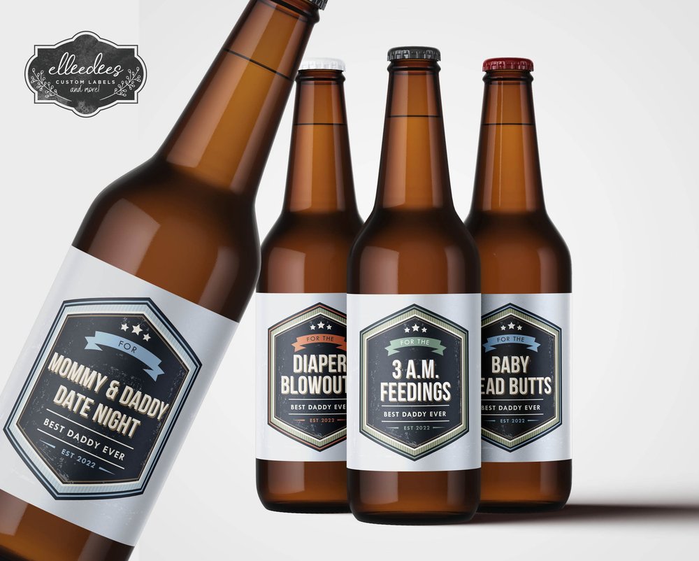 Custom Picture Stickers for Beer — Elleedees Custom Labels