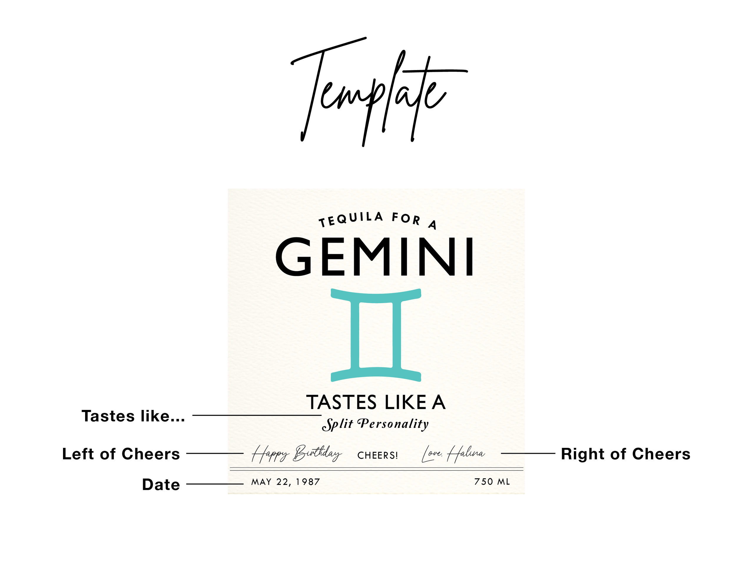 Custom Liquor Labels — Elleedees Custom Labels Gifts and Decor for all ...