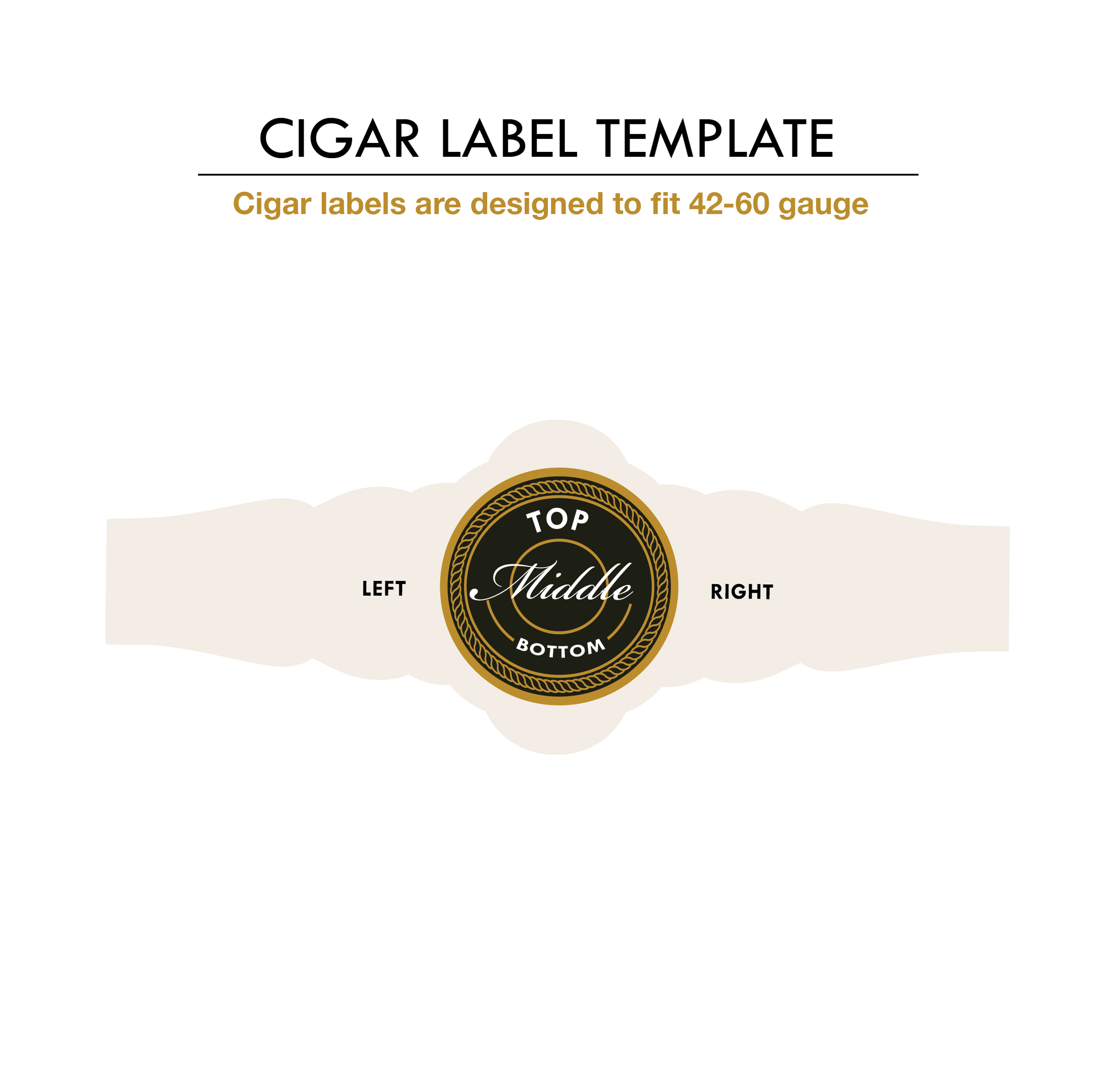 Cigar Labels for Baby Shower — Elleedees Custom Labels