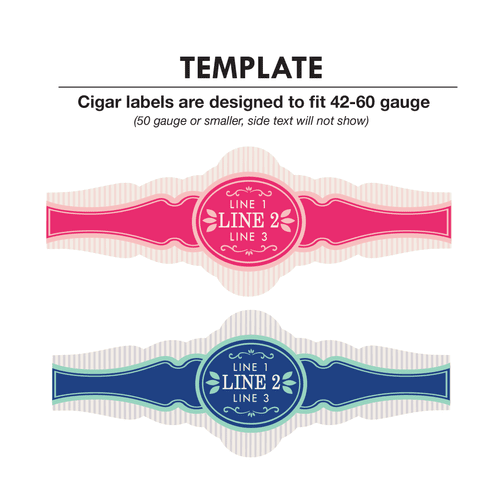 Fancy Cigar Labels — Elleedees Custom Labels