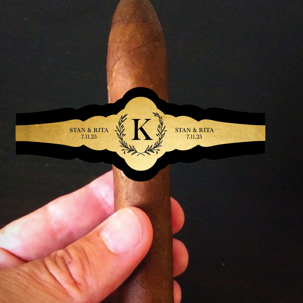 Fancy Cigar Labels — Elleedees Custom Labels