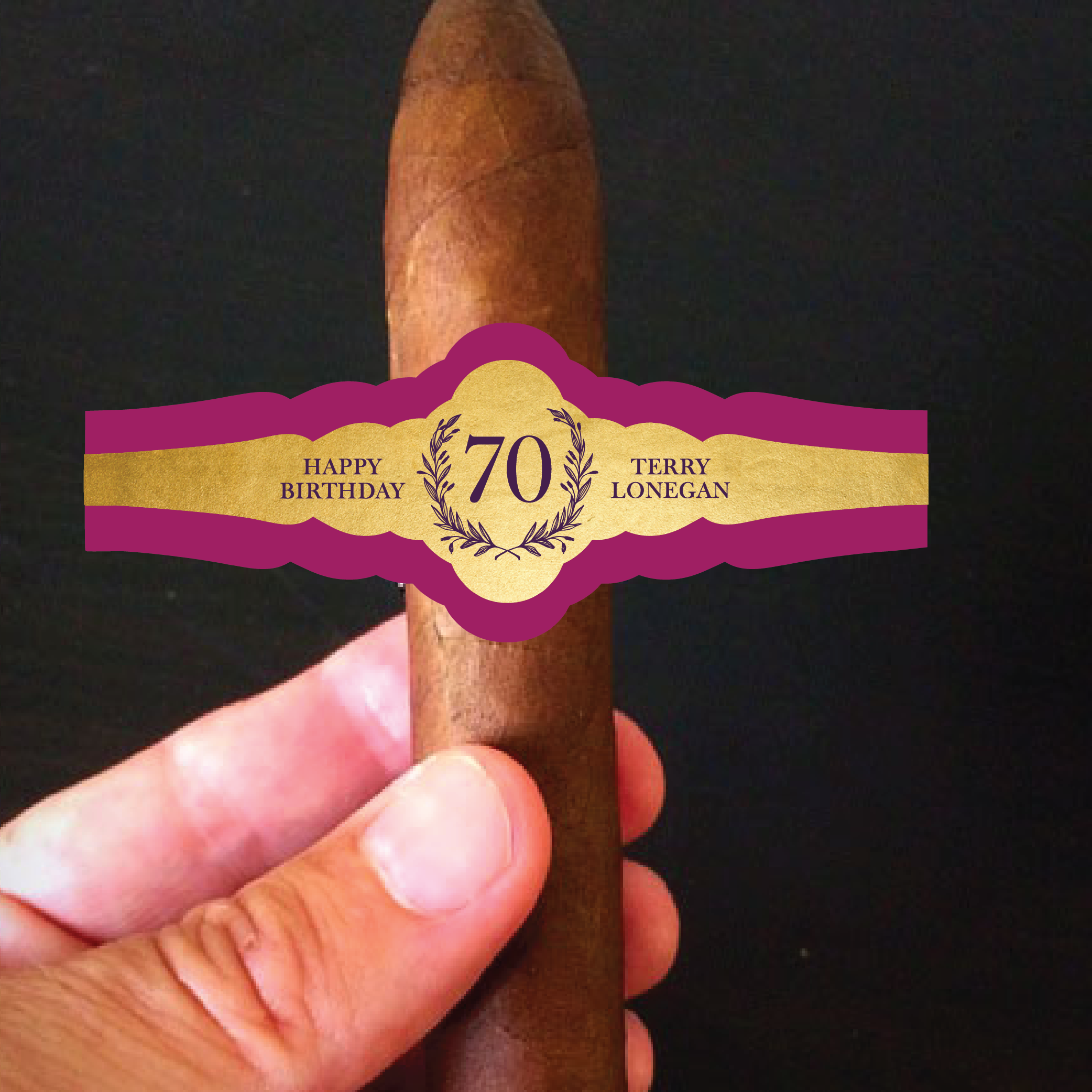 Fancy Cigar Labels — Elleedees Custom Labels