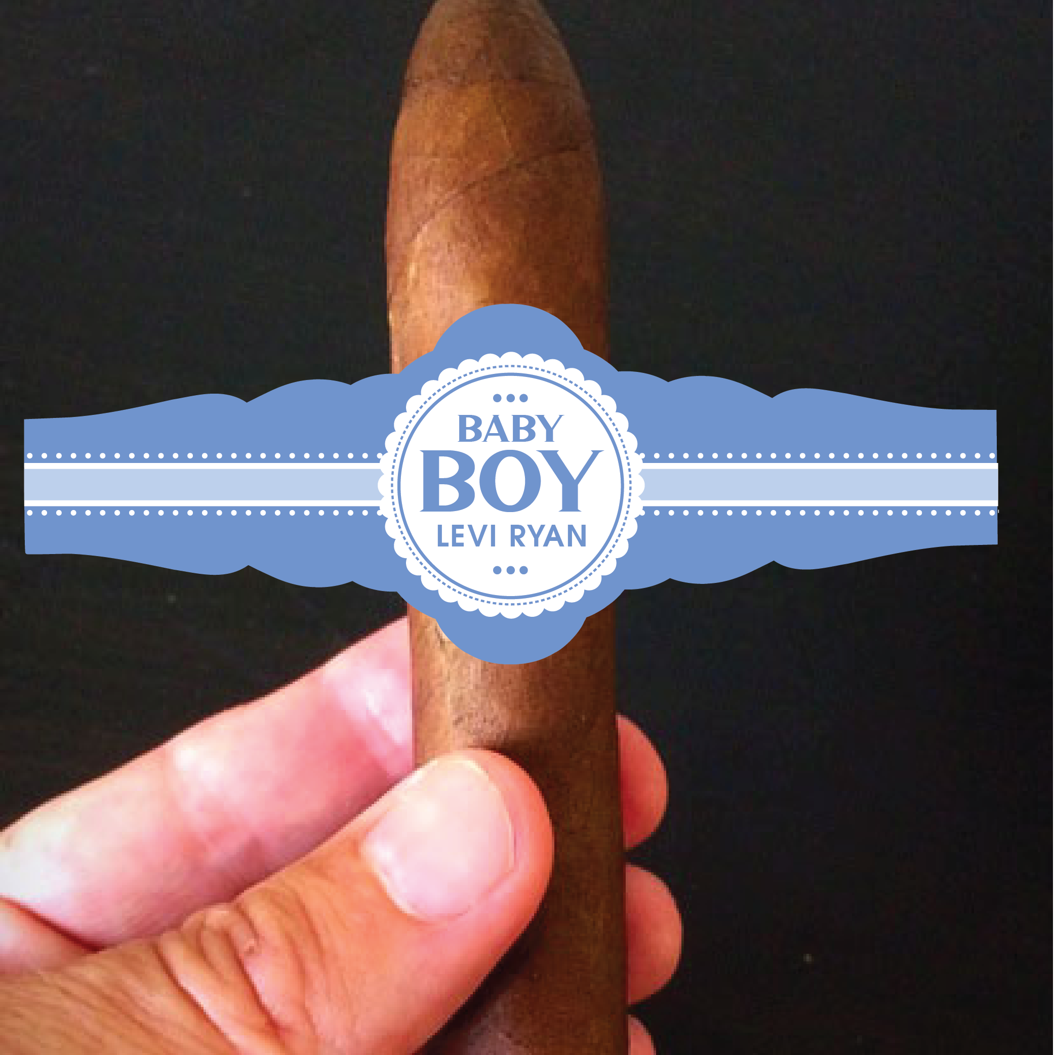 Fancy Cigar Labels — Elleedees Custom Labels