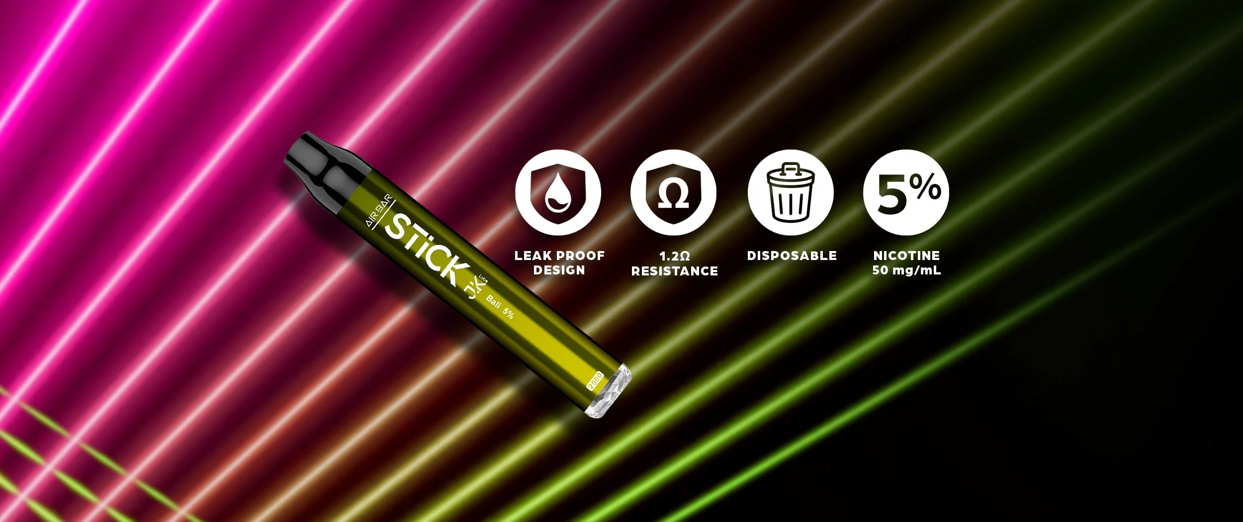 Air Bar Stick Sunset Edition / Disposable Vape — Discover the best ...