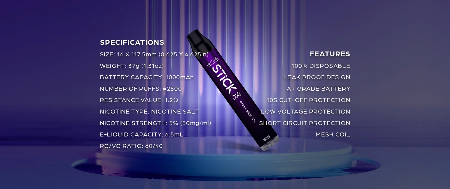 Air Bar Stick Hookah Edition / Disposable Vape — Discover the best ...