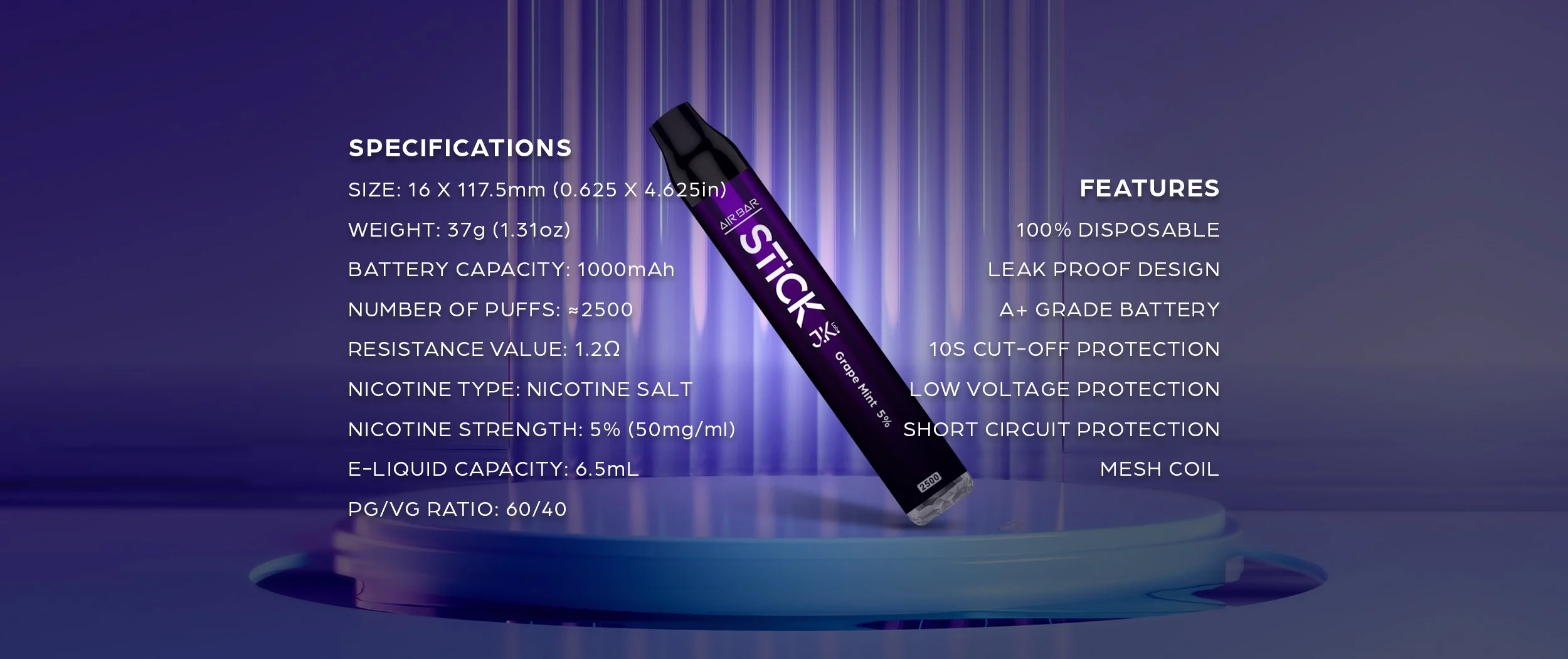 Air Bar Stick Hookah Edition / Disposable Vape — Discover the best ...
