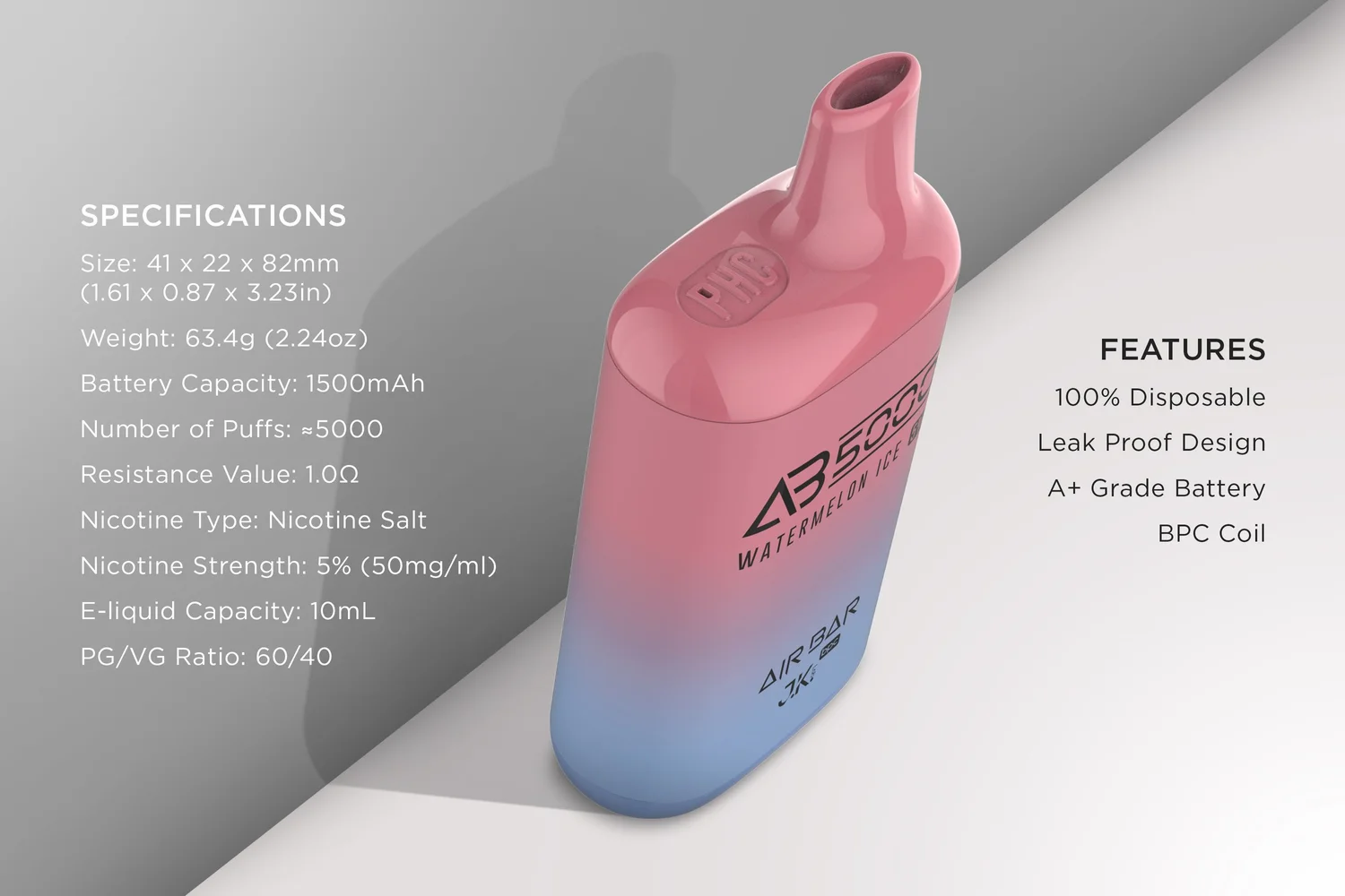 Air Bar AB5000 / Disposable Vape — Discover the best disposable vape ...