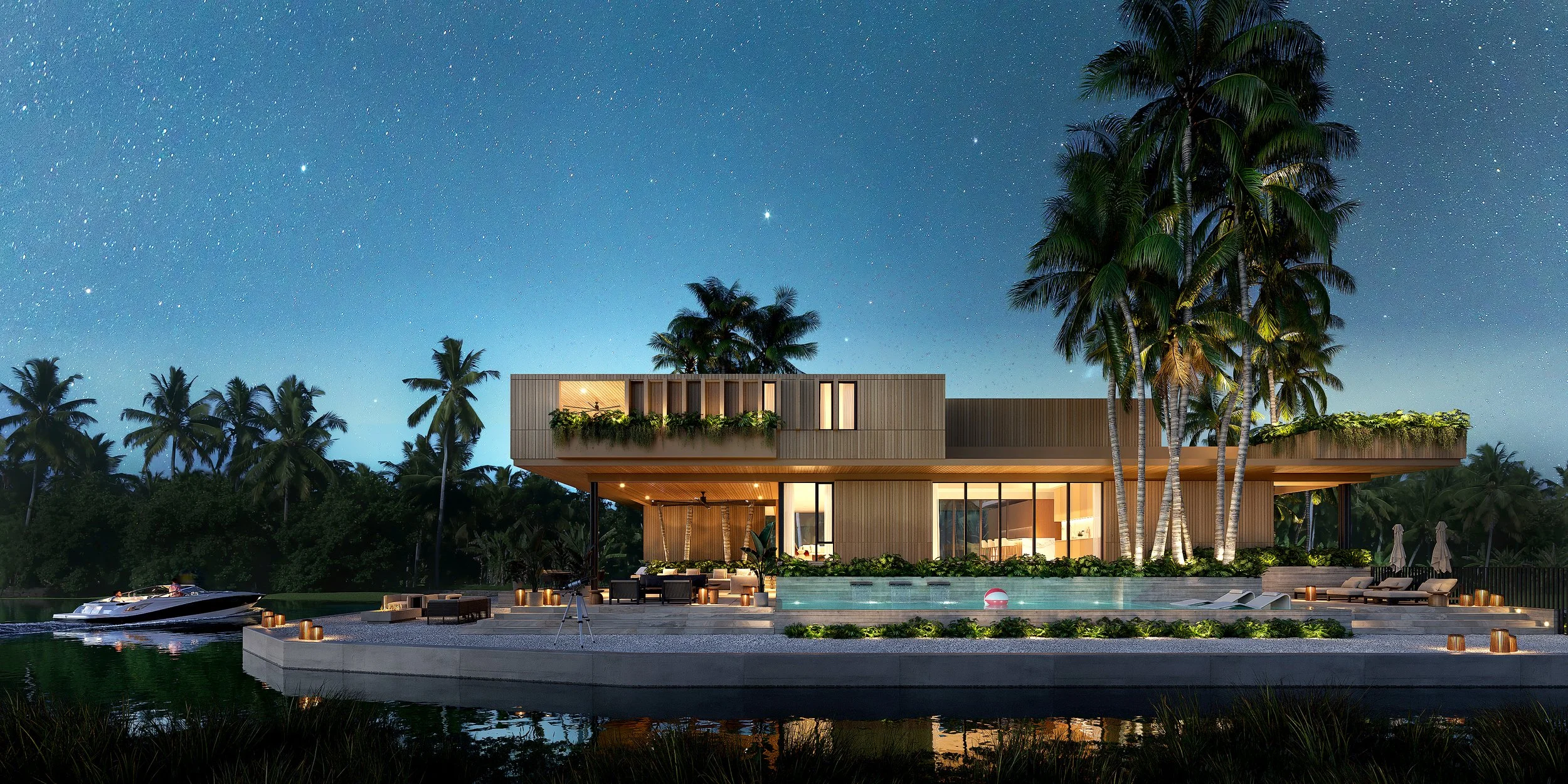 Corner Canal Residence: Architectural Elegance in Siesta Key, FL — PS ...