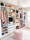Everything I Used To Make A Walk In Closet Office (Cloffice) — serenaajoyce