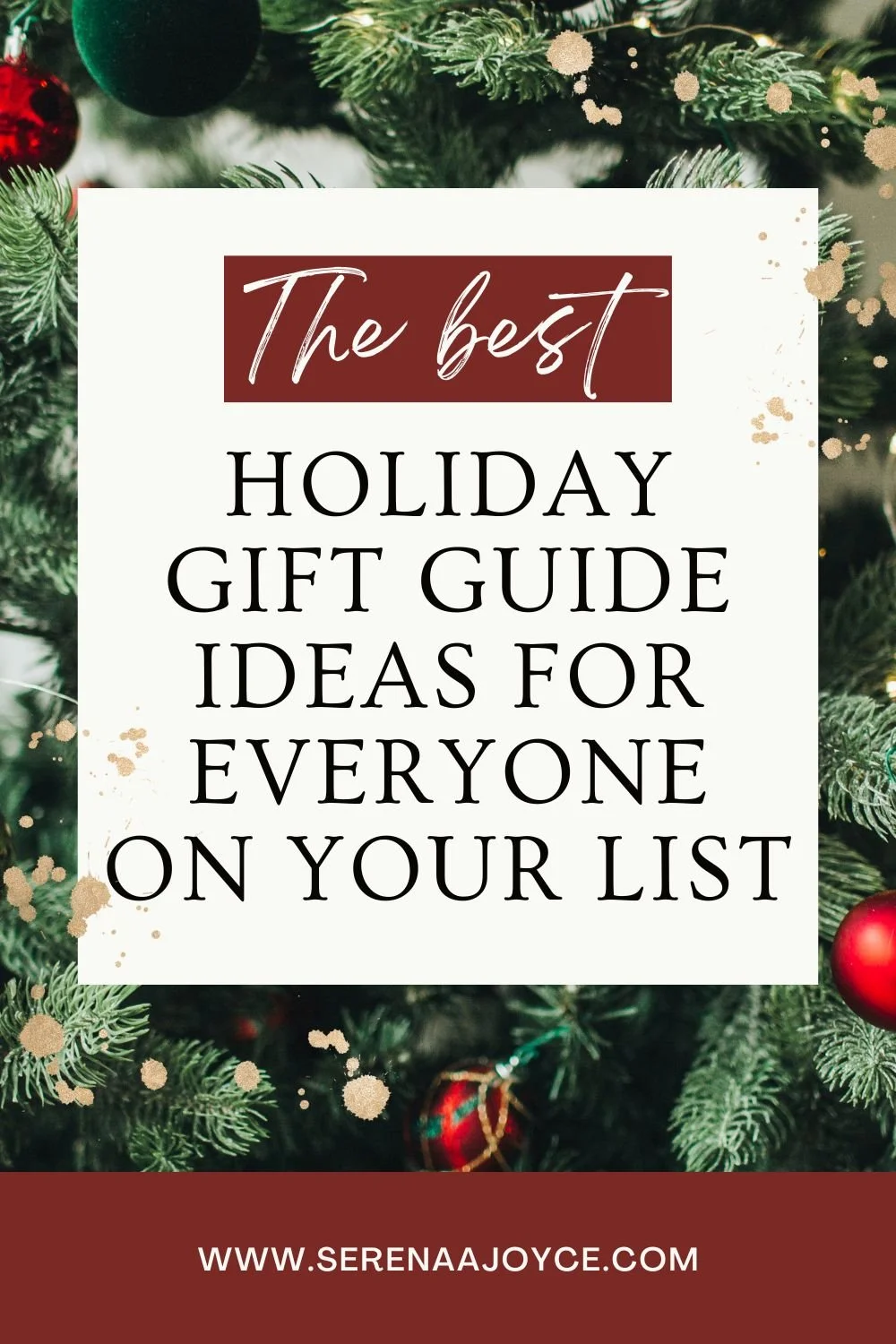 Holiday Gift Guides from Amazon | Blogger — serenaajoyce