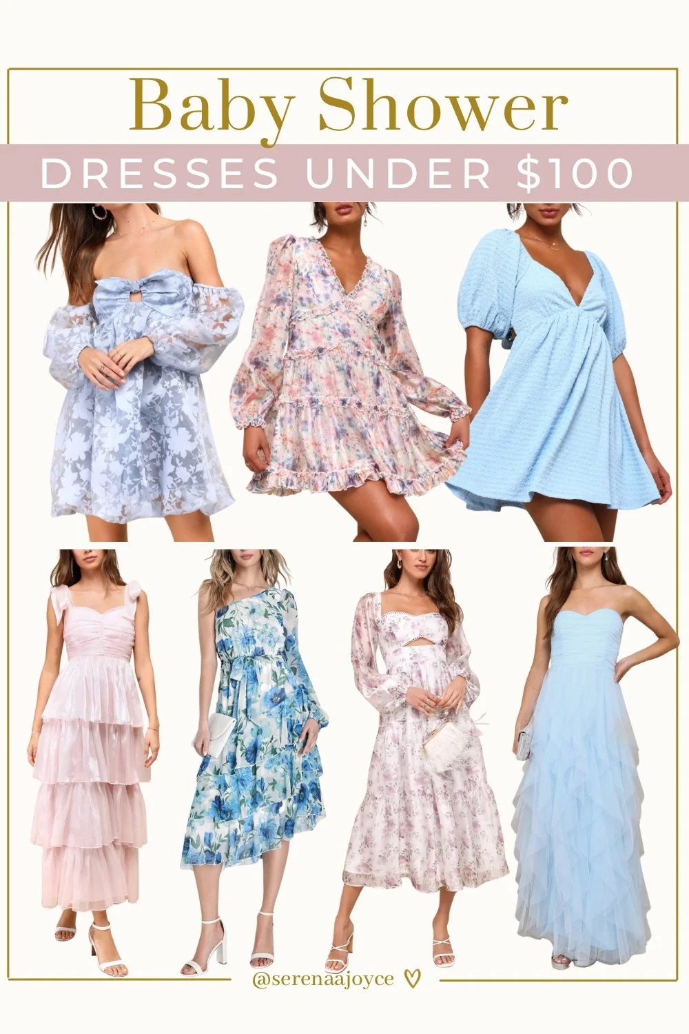 Trendy Baby Shower Dresses For The Mom-To-Be — serenaajoyce