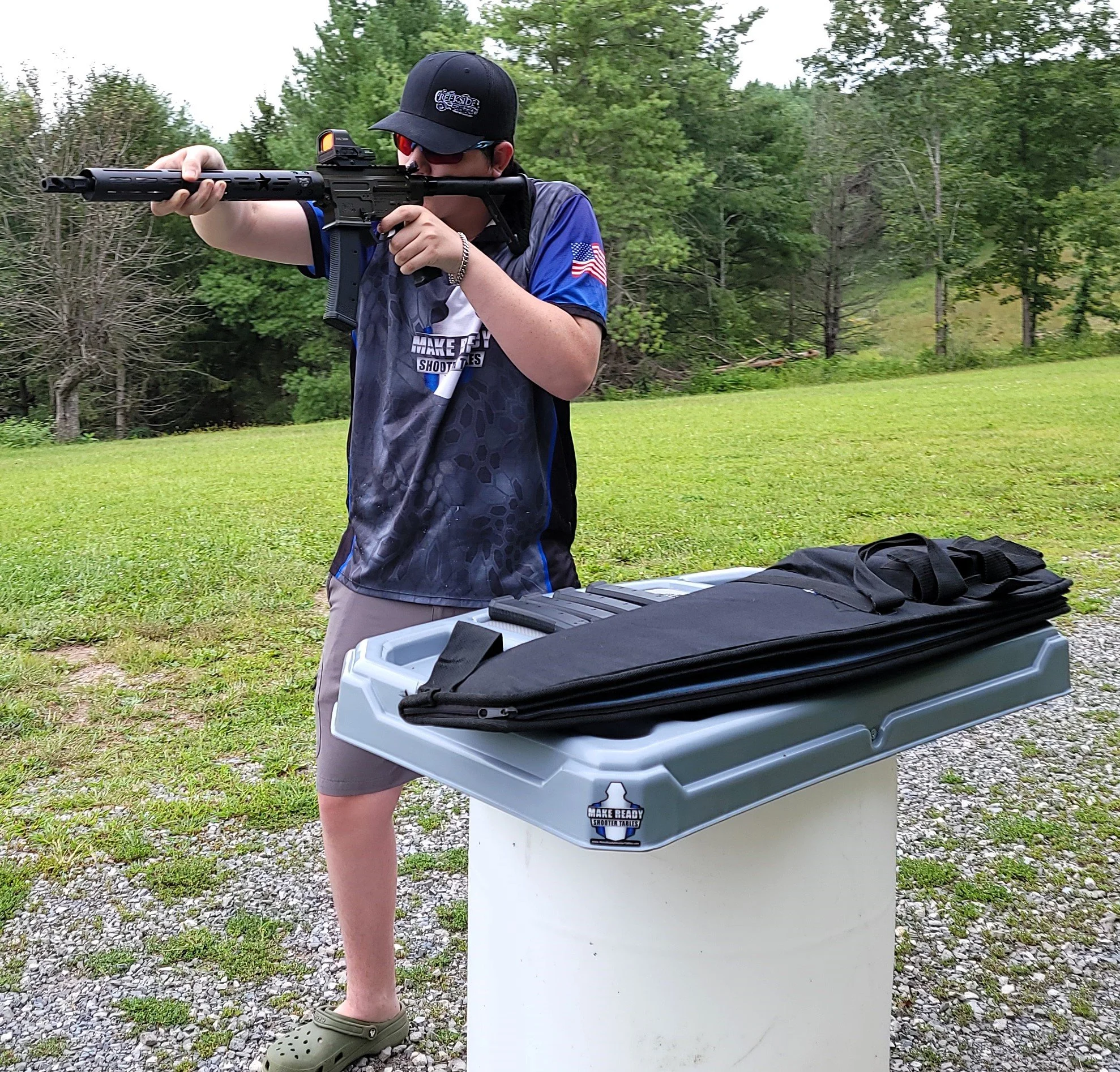 Standard Shooter Start Table — Make Ready Shooter Tables